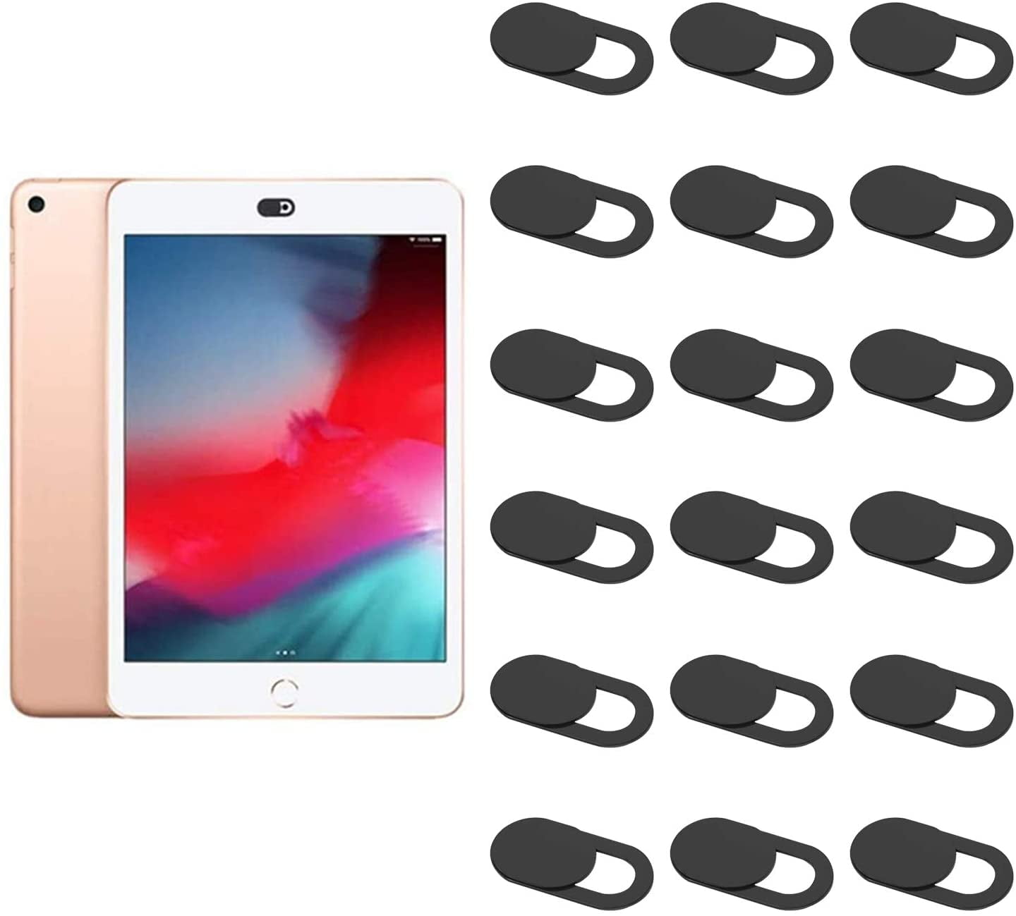 18 Pcs Webcam Cover, 0.03in Ultra Thin Web Laptop Camera Cover Slider ...