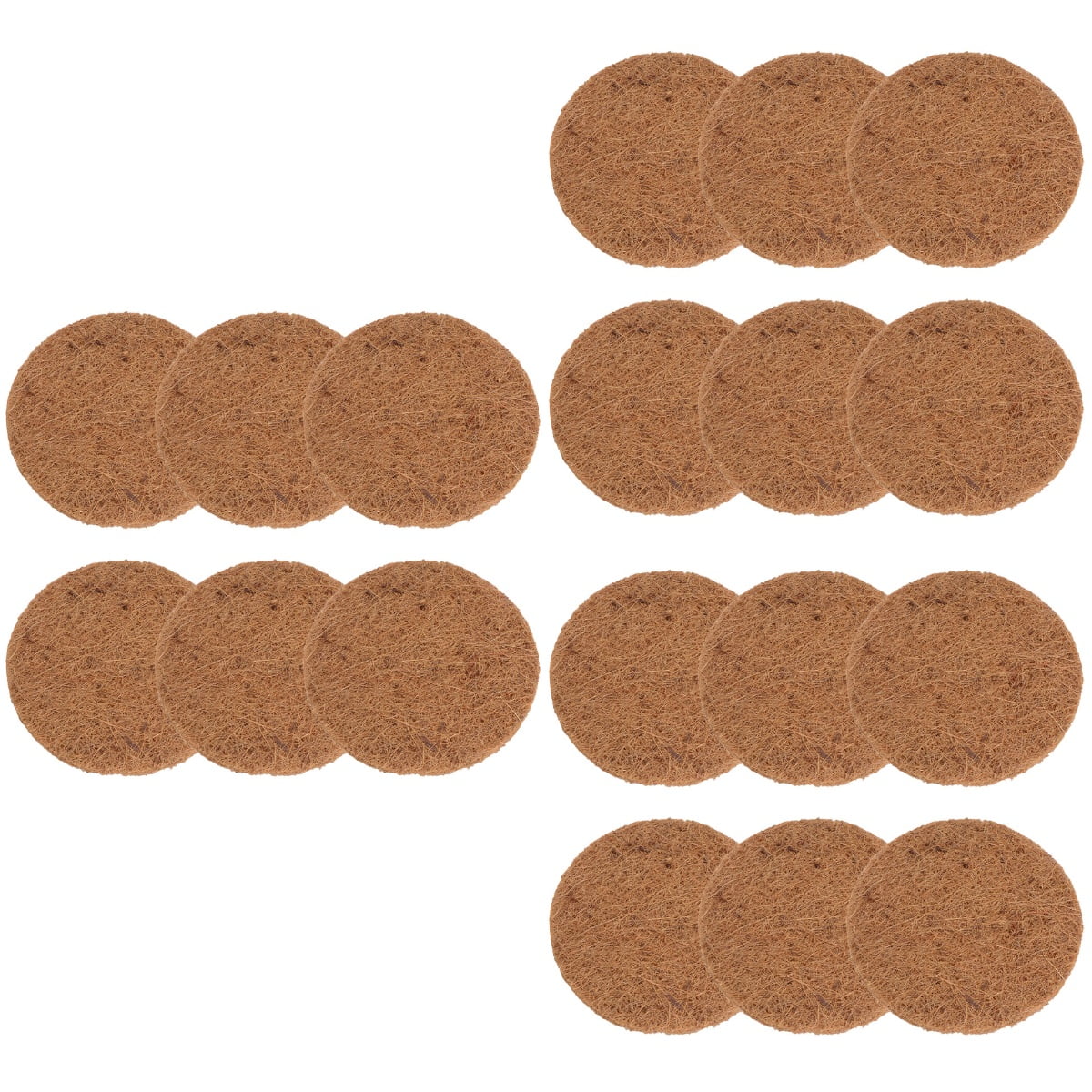 18 Pcs Where Parrots Breeding Nest Mat Coconut Fiber Pigeon with Brown ...