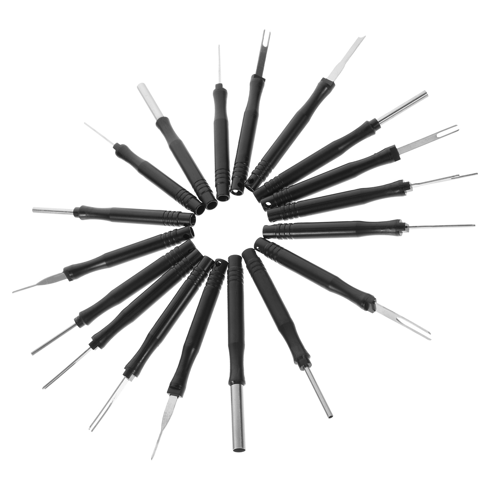 CIMAXIC 18pcs Steel ABS Automotive Pin Remover Tool Kit Wire Harness ...