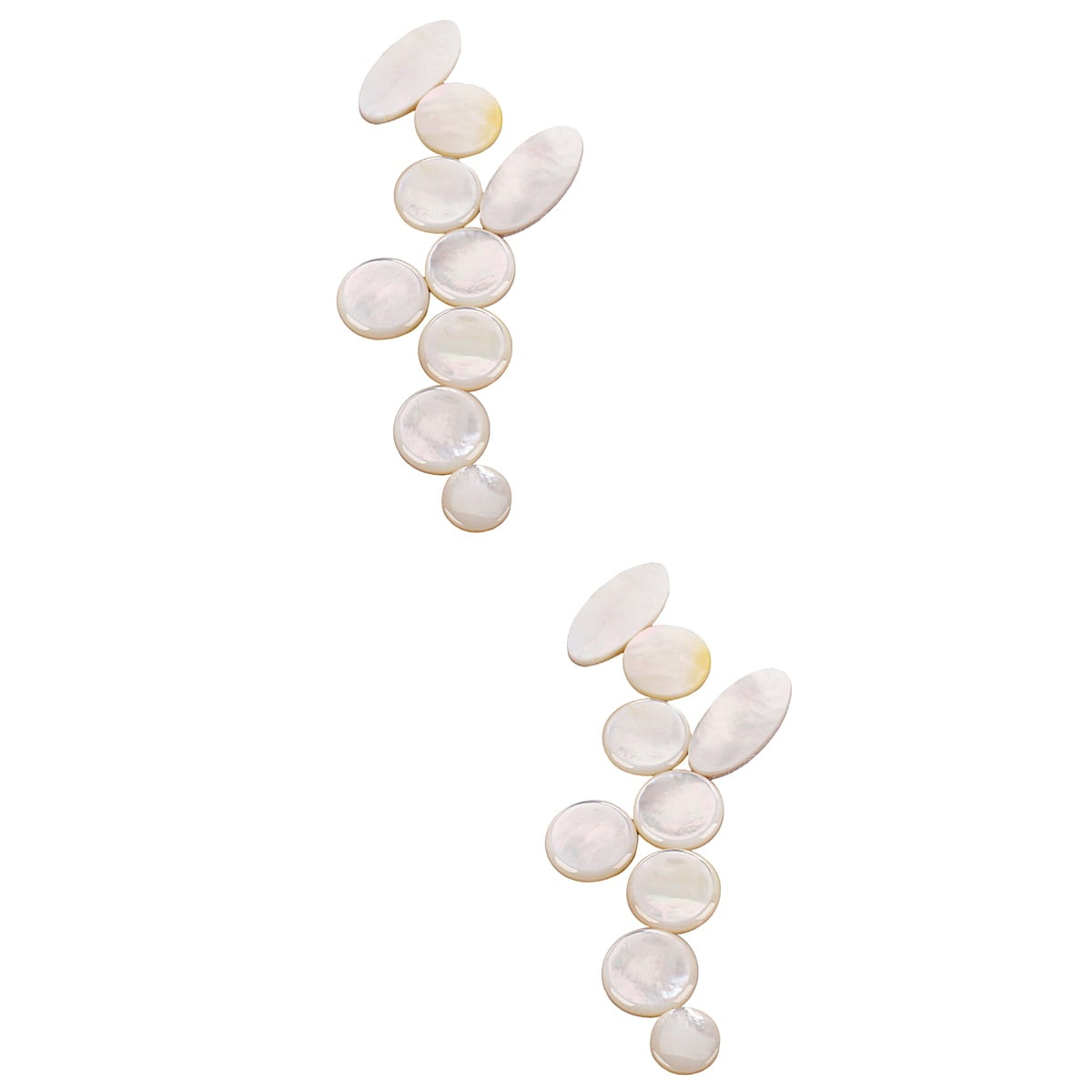 18 Pcs/set Saxophone Alto Keyboard Tenor Abalone Buttons Inlays Shell ...