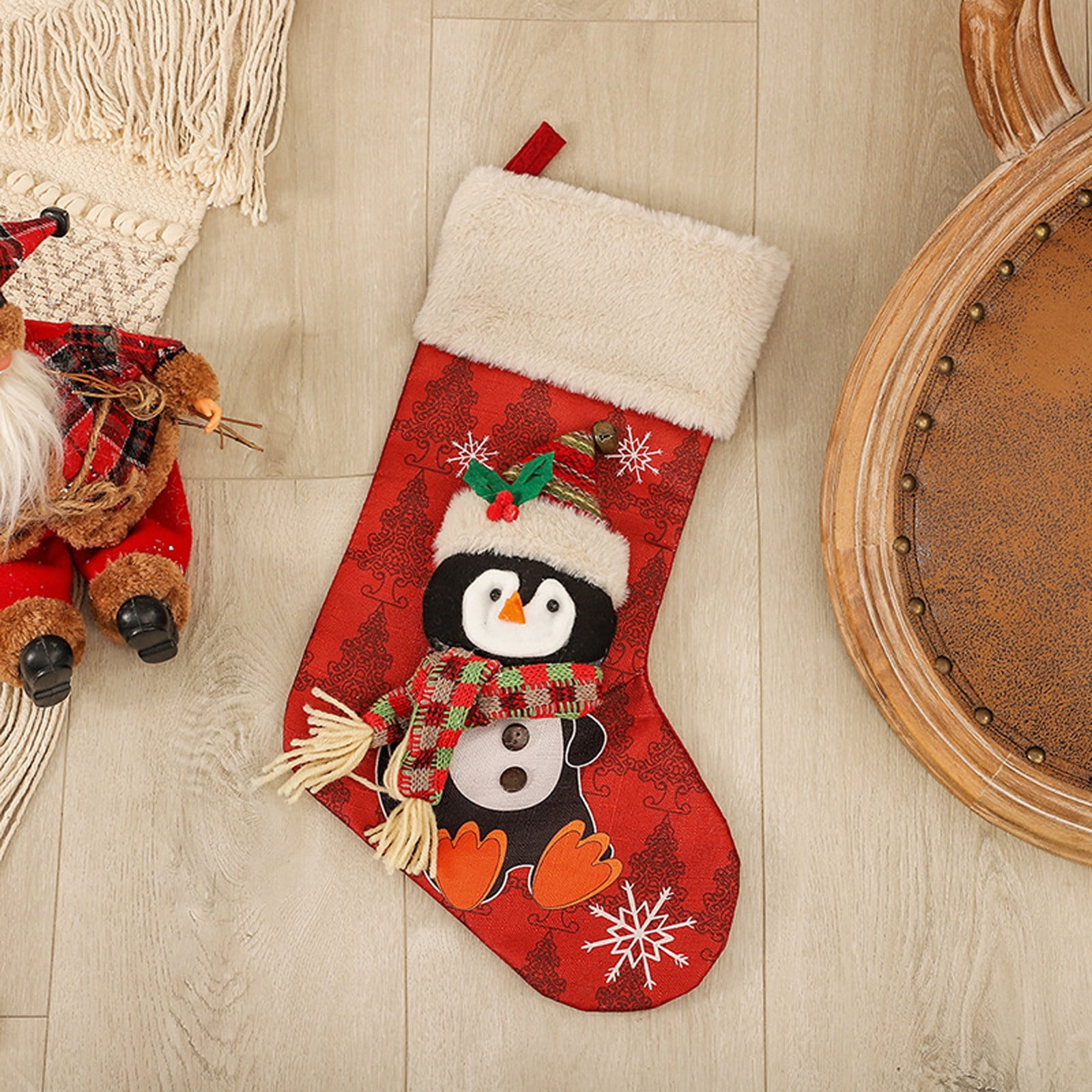 18" Personalized Christmas Stockings, Large Christmas Stockings ...