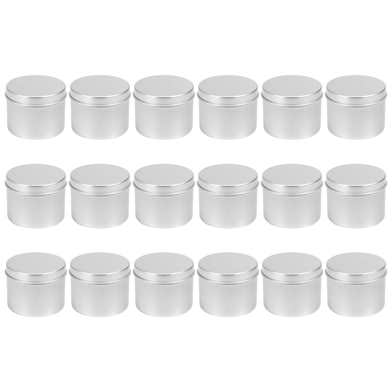 18 Piece Candle Tin , 4 Oz, Candle Containers for DIY Candle Making ...