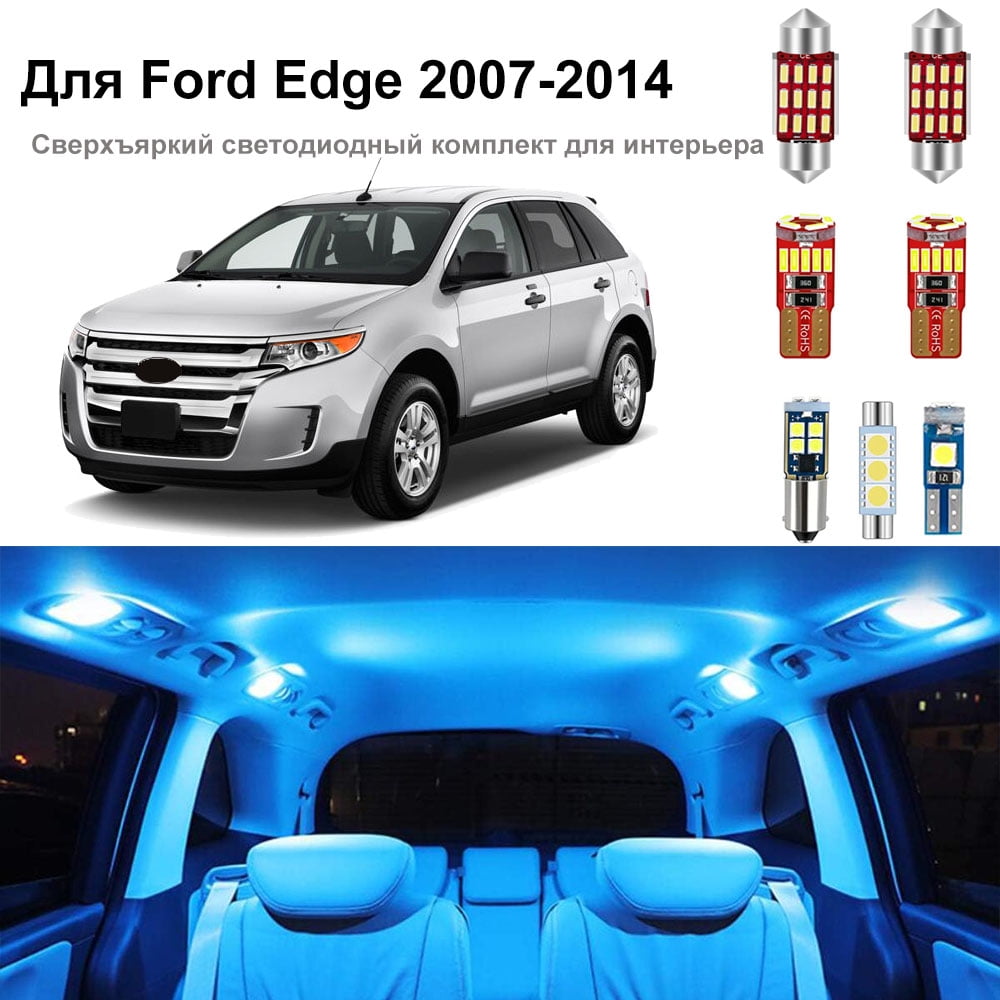 18 Piece Car Interior LED Lights Kit for Ford Edge 2007 2008 2009 2010 ...