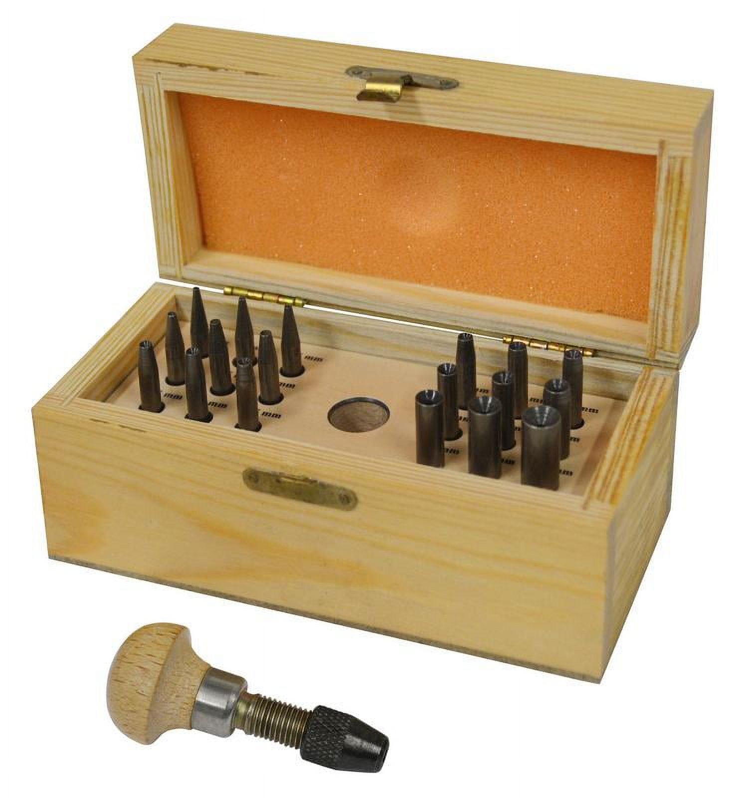 18-Piece Stone Setting Prong Pushing Burnisher Set Jewelry Making ...