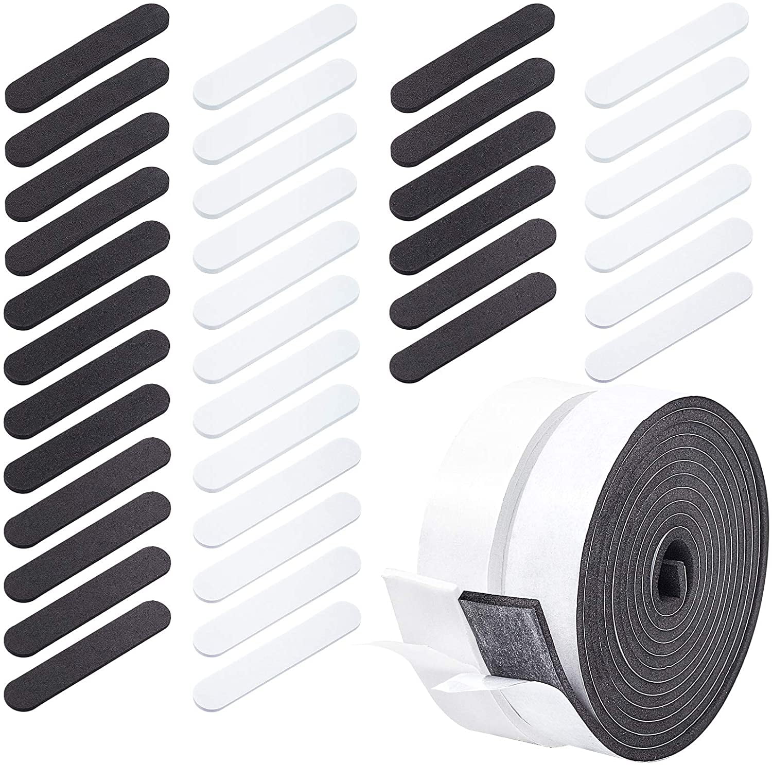 18 Pieces Hat Size Tape Hat Size Reducer with 2pcs Foam Reducing Tape ...