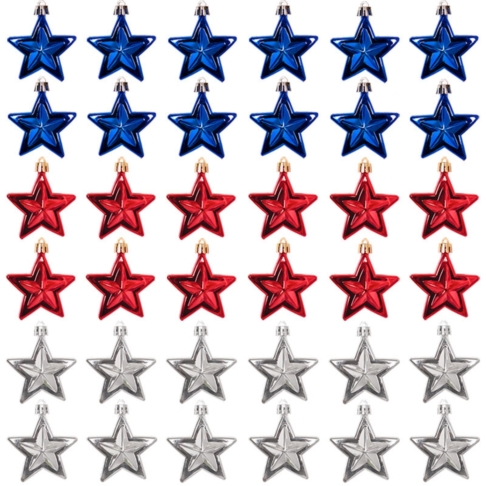18 Pieces Of Hanging Festival Star Sky Decorations,American Star ...