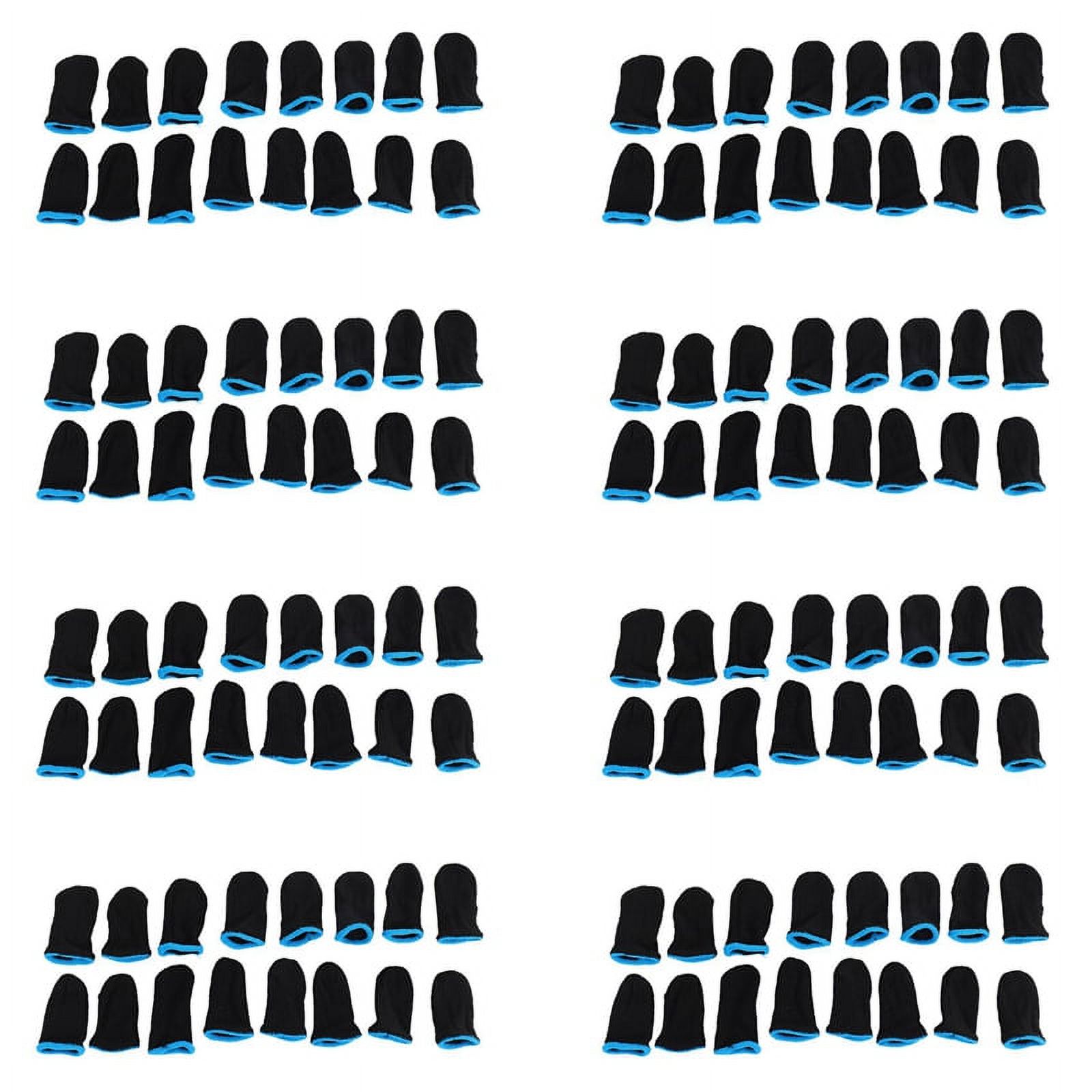 18-Pin Carbon Fiber Finger Sleeves for Mobile Games Screen Finger ...