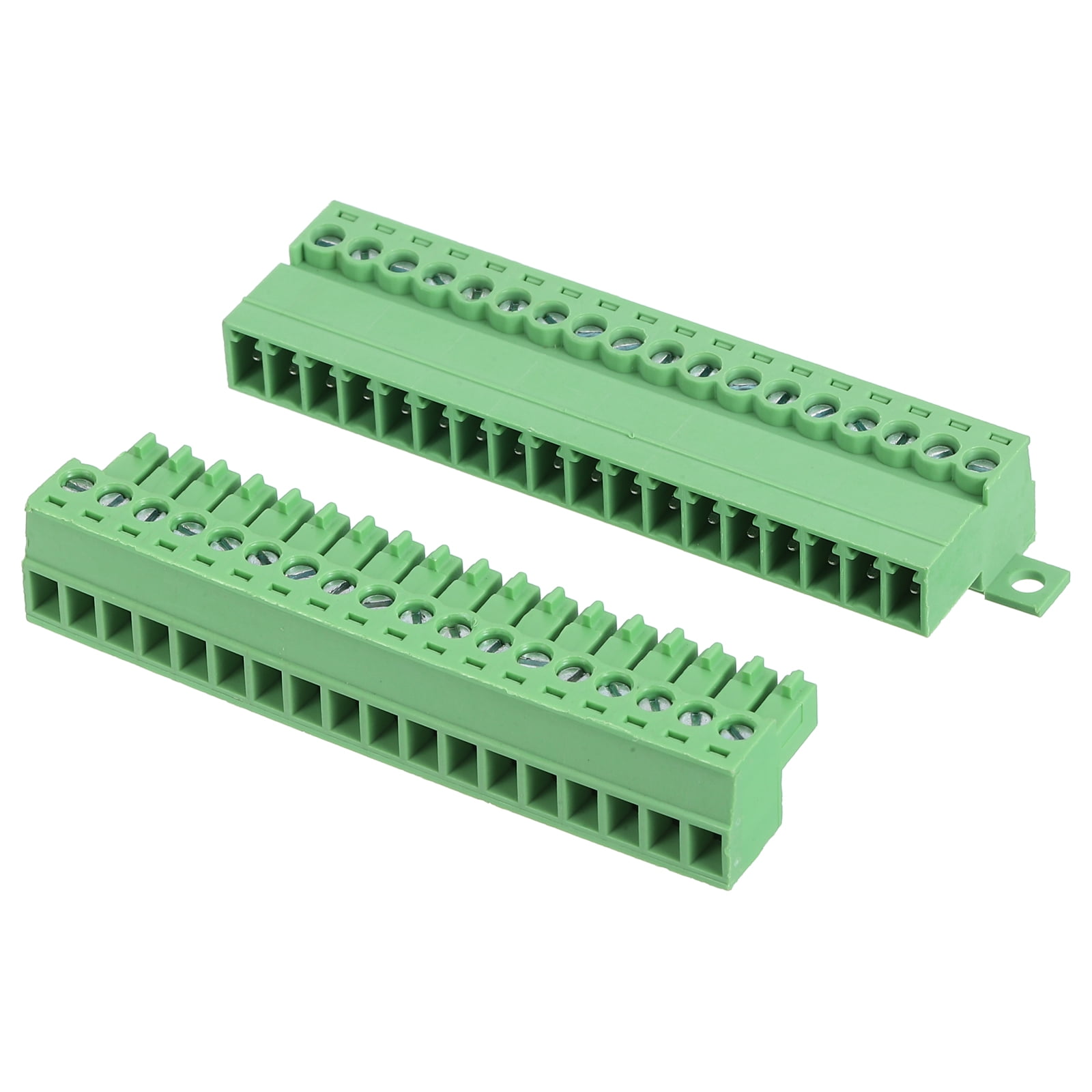 18 Pin Screw Terminal Block Connector, 3.5mm PCB Mount Screw Terminal ...
