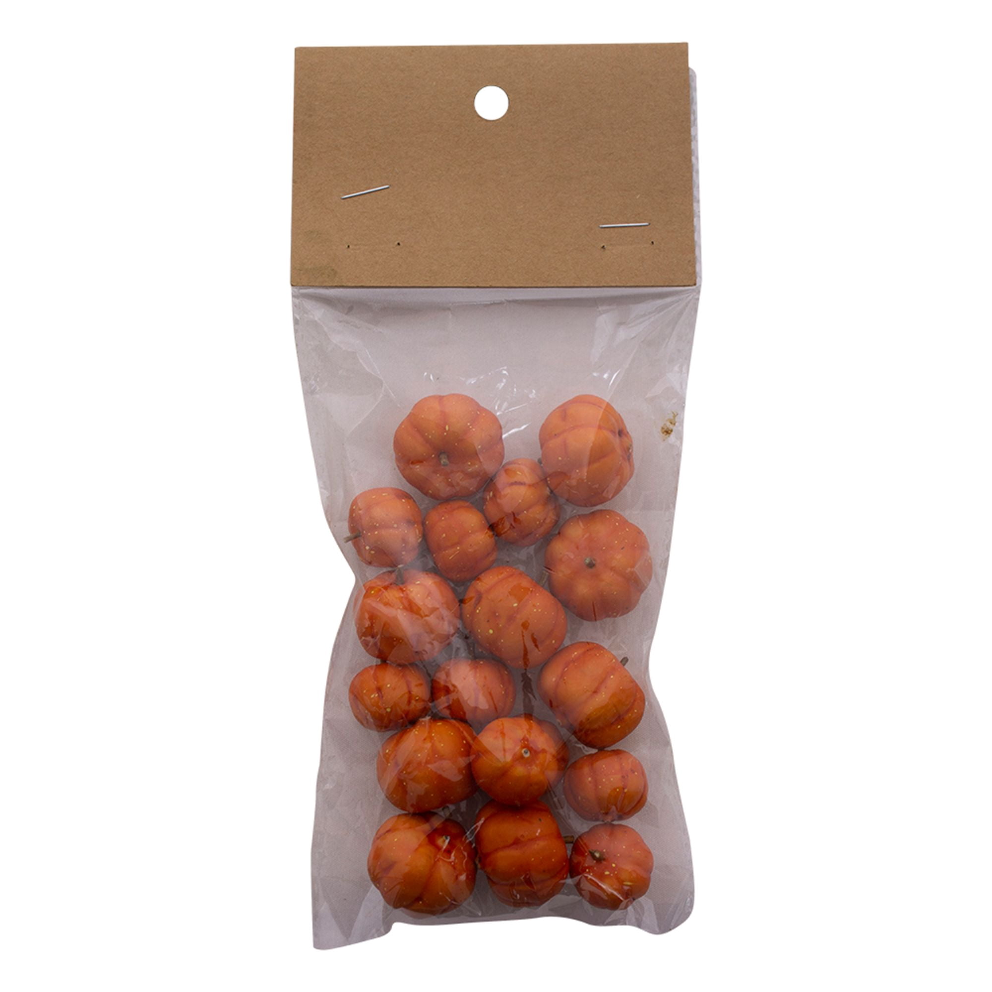 18/Pkg Mini Pumpkins 1" Each (Pack of 4) - Walmart.com