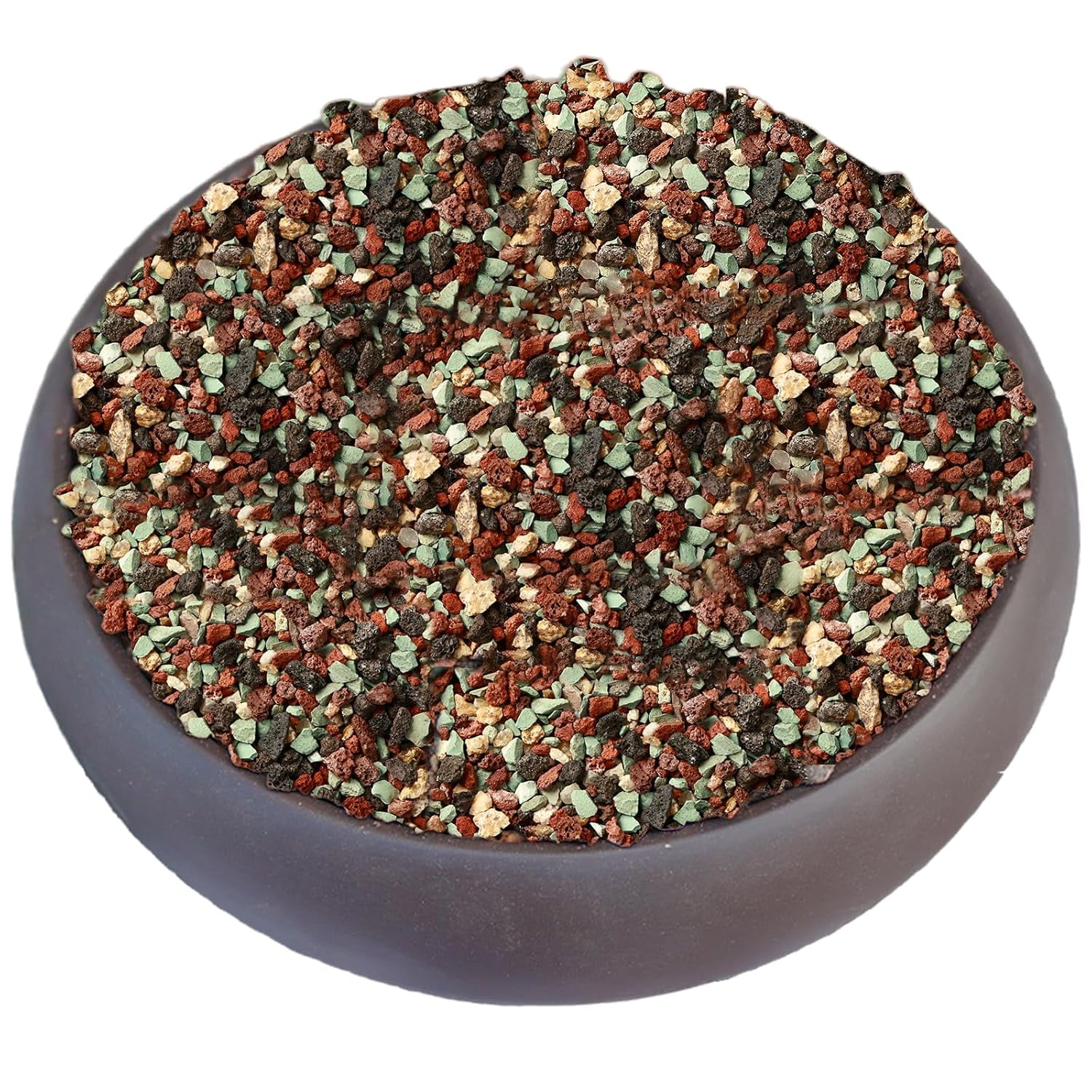 18 Pounds Mix Horticultural Lava Rocks, 3-6 mm Lava Rocks for Plants ...