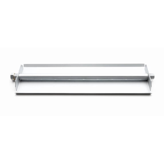 18" Powder Coated Steel Linear Gas Burner Vented Fireplace or Fire Pit ...