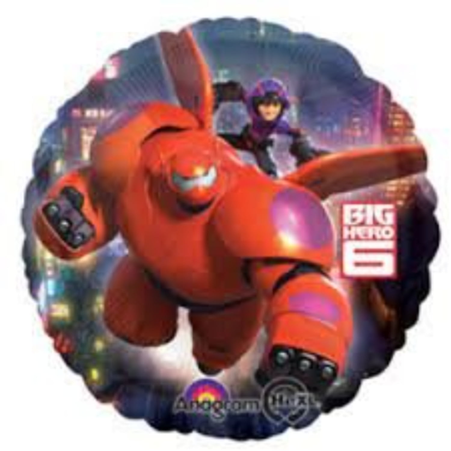 18″ BIG HERO 6 BAYMAX and Hiro Hamada Balloon • Party Supplies Decorations Foil Mylar Balloon ...