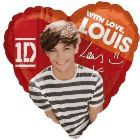 18′ LOUIS TOMLINSON ONE Direction Balloon • Party Supplies Decorations ...