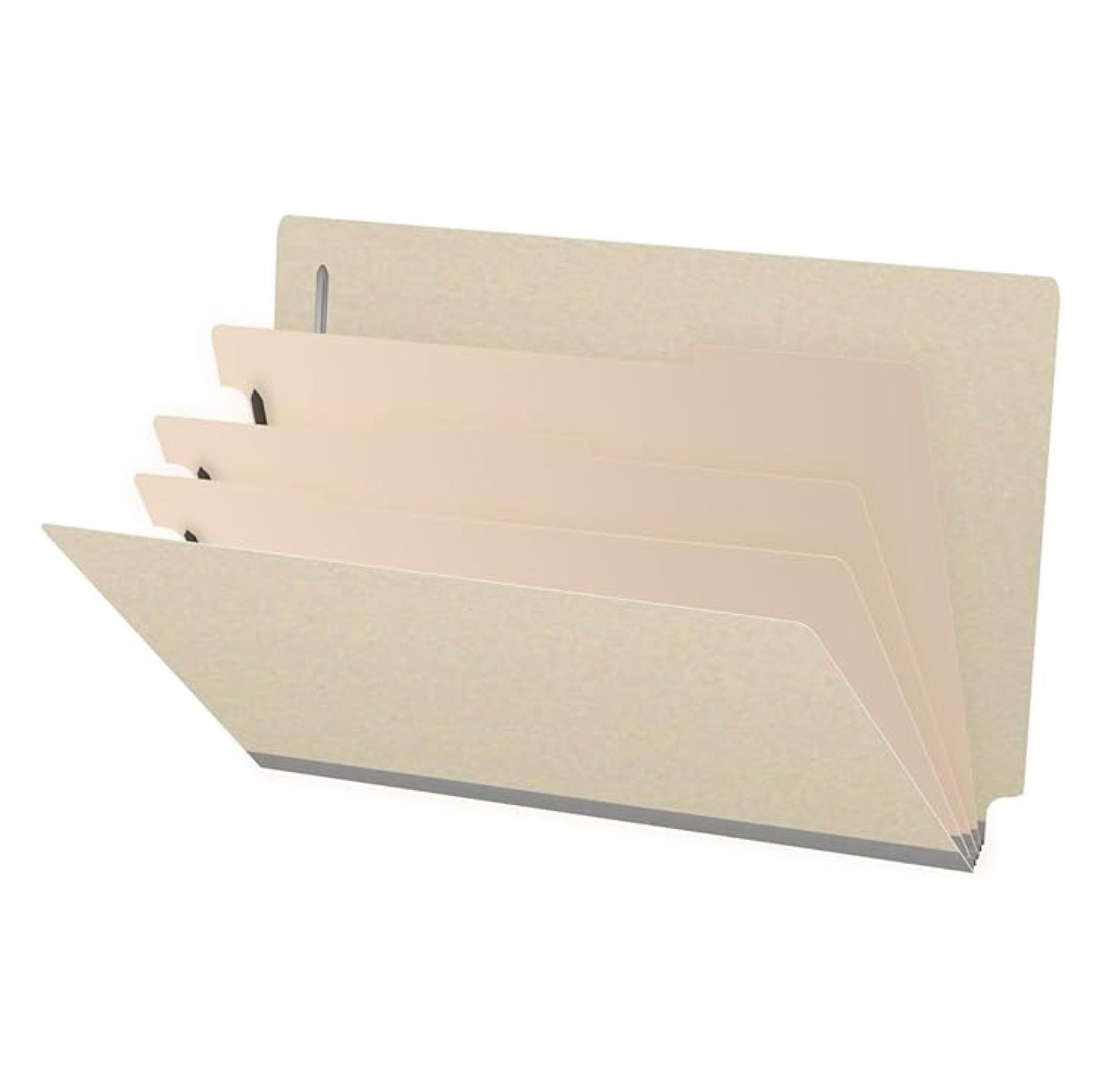 18 Pt. Manila Classification Folders, Full Cut End Tab, Legal Size, 3 ...