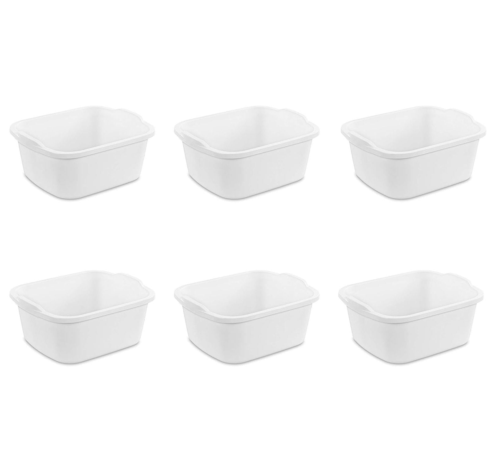 18 Qt Dishpan, Bin Ideal for Soaking and Cleaning Dirty Dishes in the ...