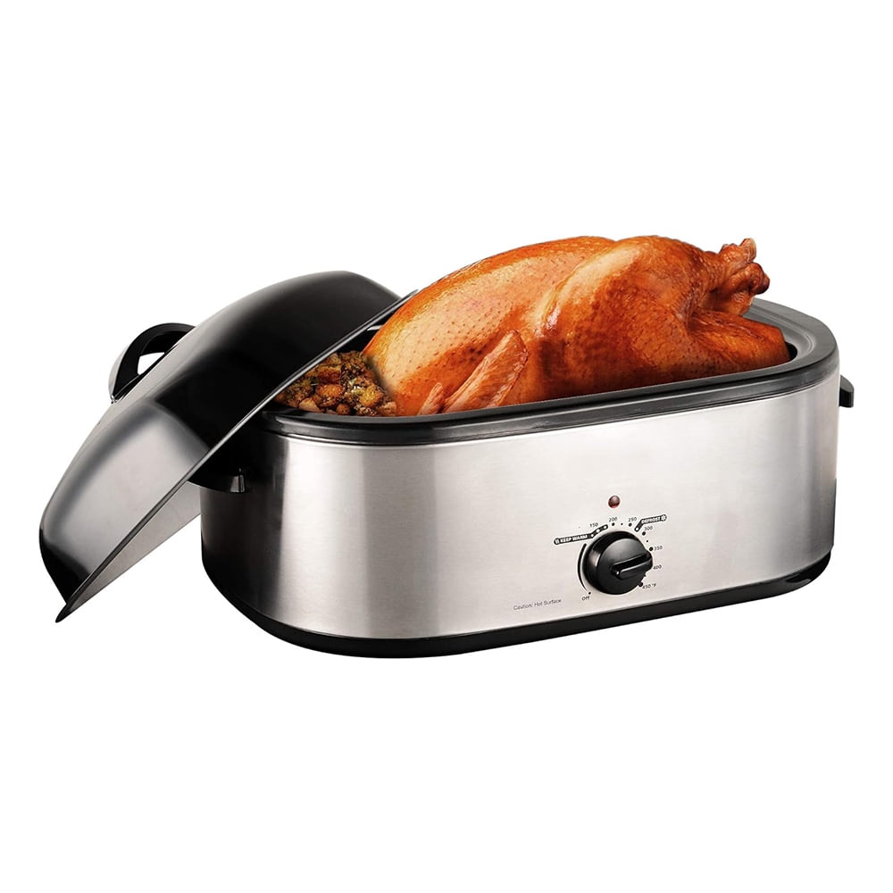 18 Quart Electric Roaster Oven, Versatile Turkey Roaster, Roaster Oven ...