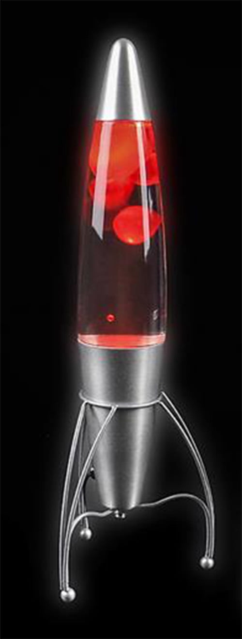 18" Red Rocket Lava Lamp Classic Retro Style - Walmart.com