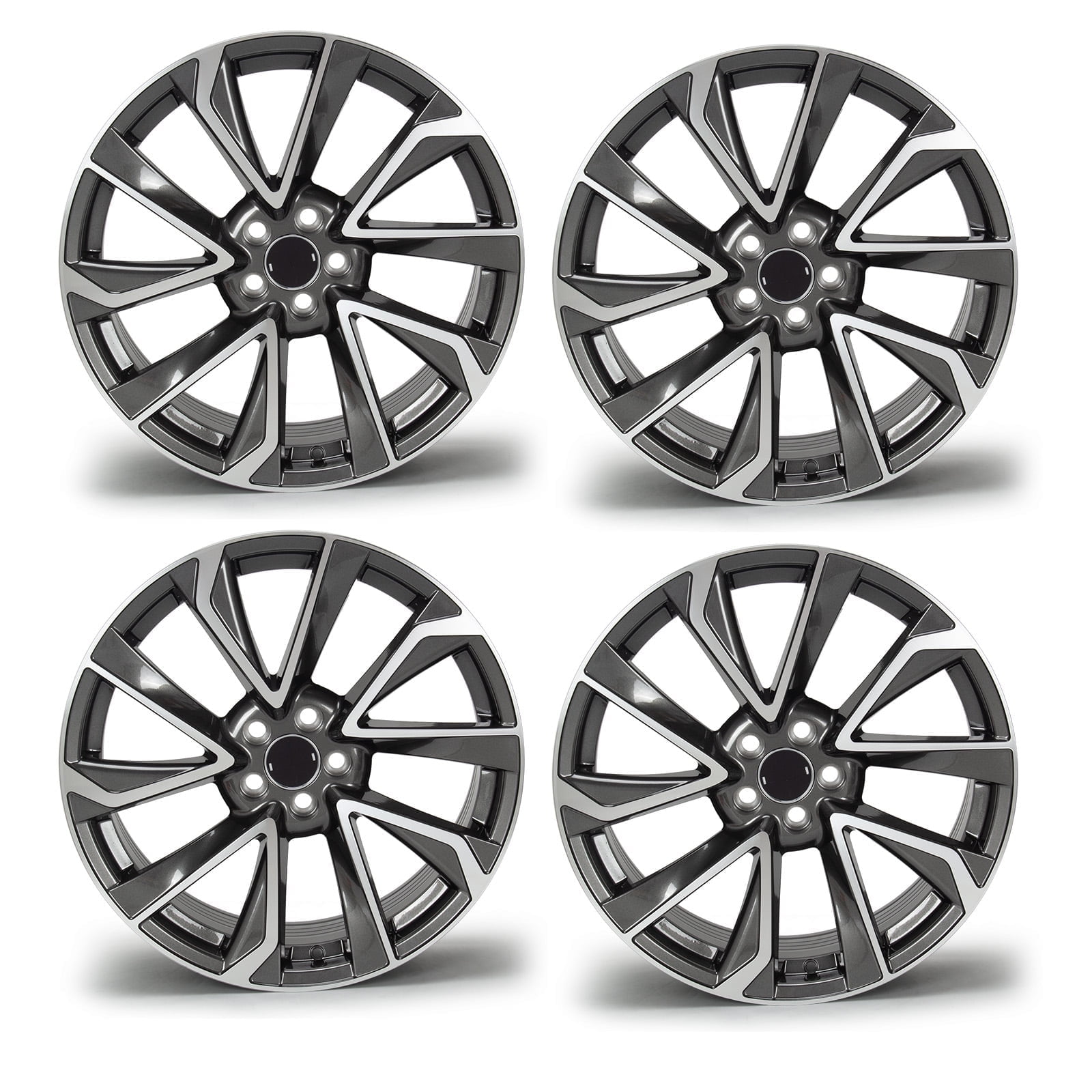 18" Replacement Wheel Rim 18x8-inch 5-Lug Gray, for 2019-2024 Toyota ...