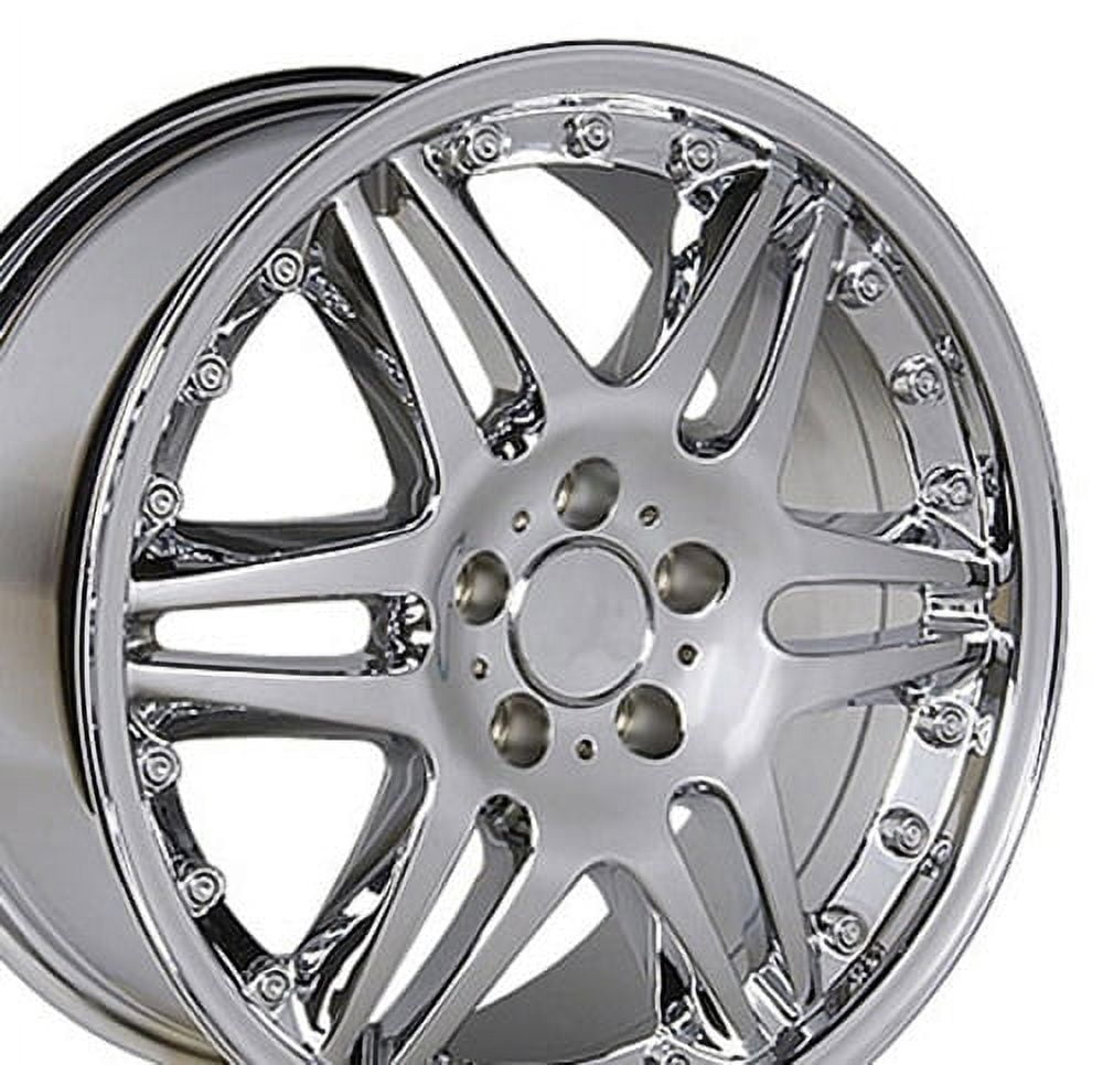 18" Replica Wheel MB09 Fits Mercedes Benz C Class Rim 18x8.5 Chrome ...