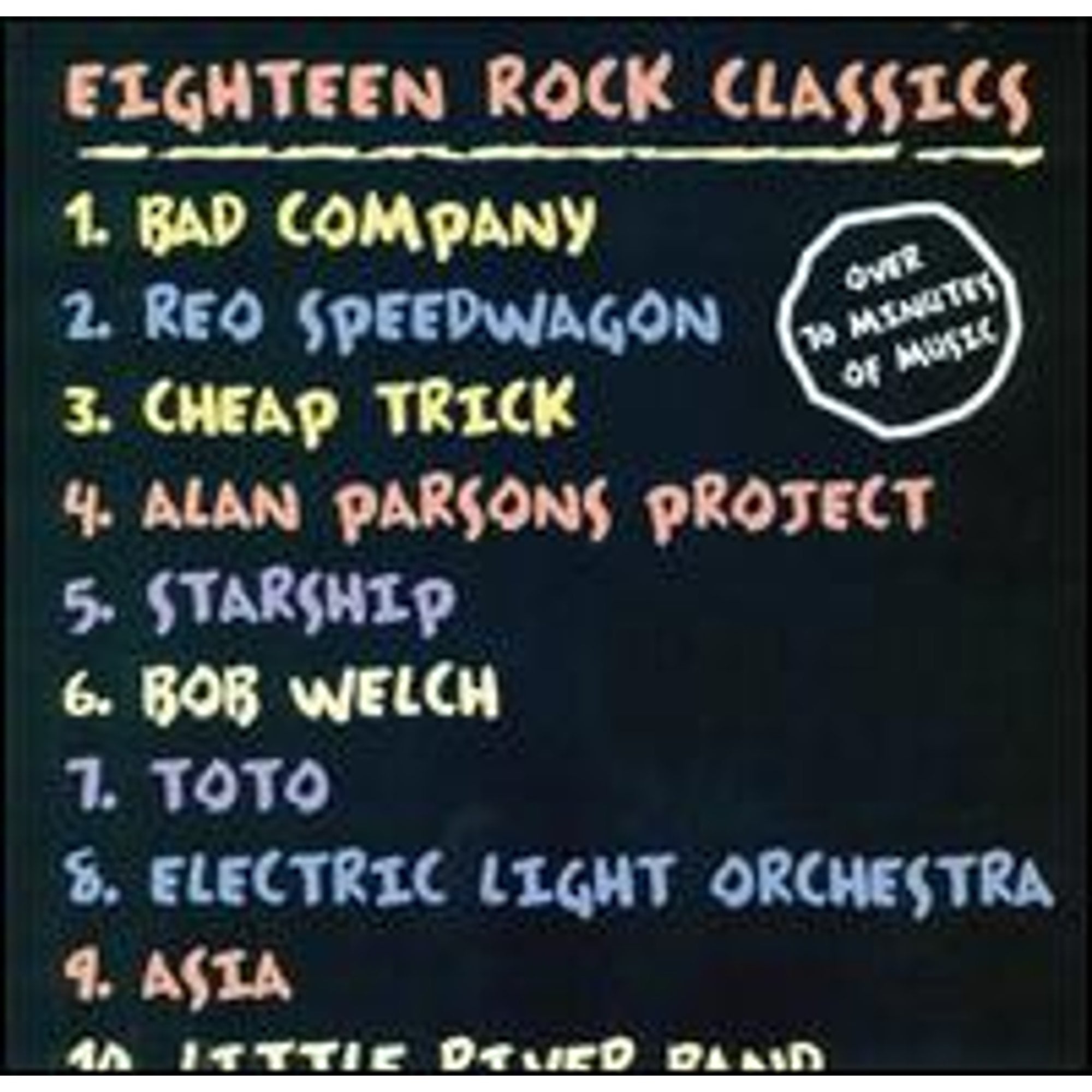 18 Rock Classics (CD) by Various Artists - Walmart.com