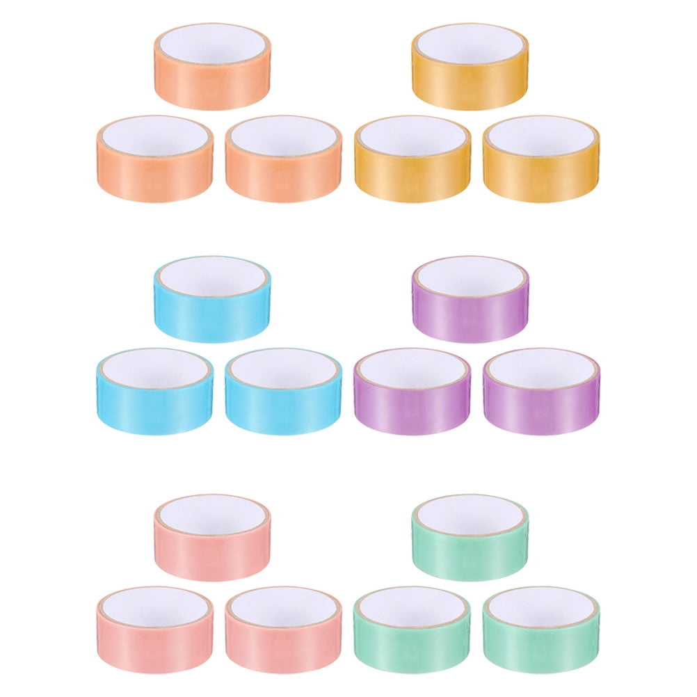 18 Rolls Fan-shaped Wrapping Paper Accessories Goo Ball Tape Student ...