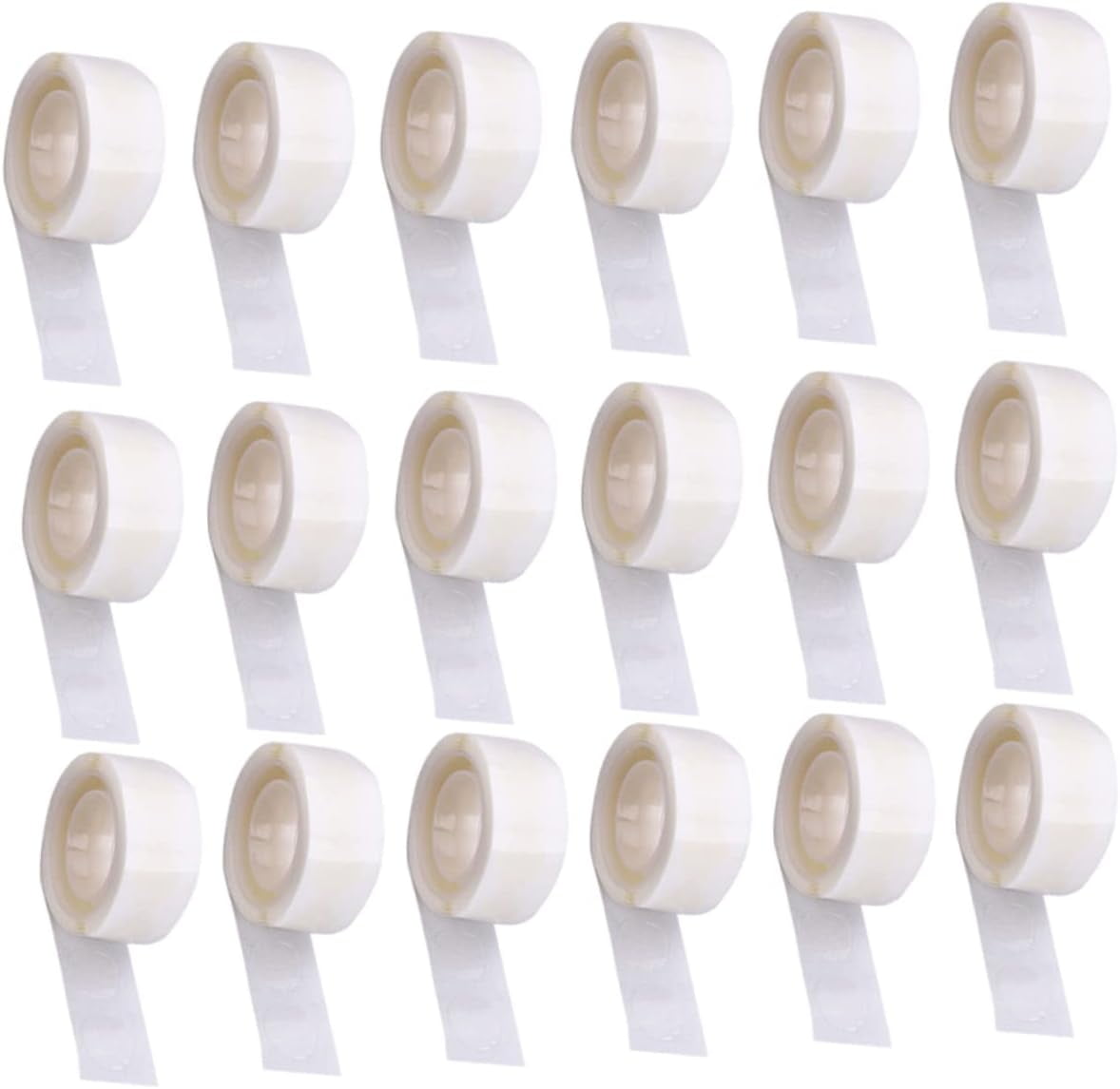 18 Rolls Transparent Dot Glue Clear Stickers Dot Stickers for Toddlers ...