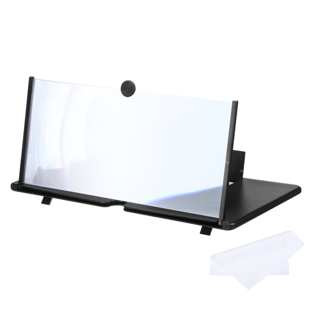 Walmart 18" Mobile Phone Screen Magnifier, 3D HD Projector Stand, Black ...