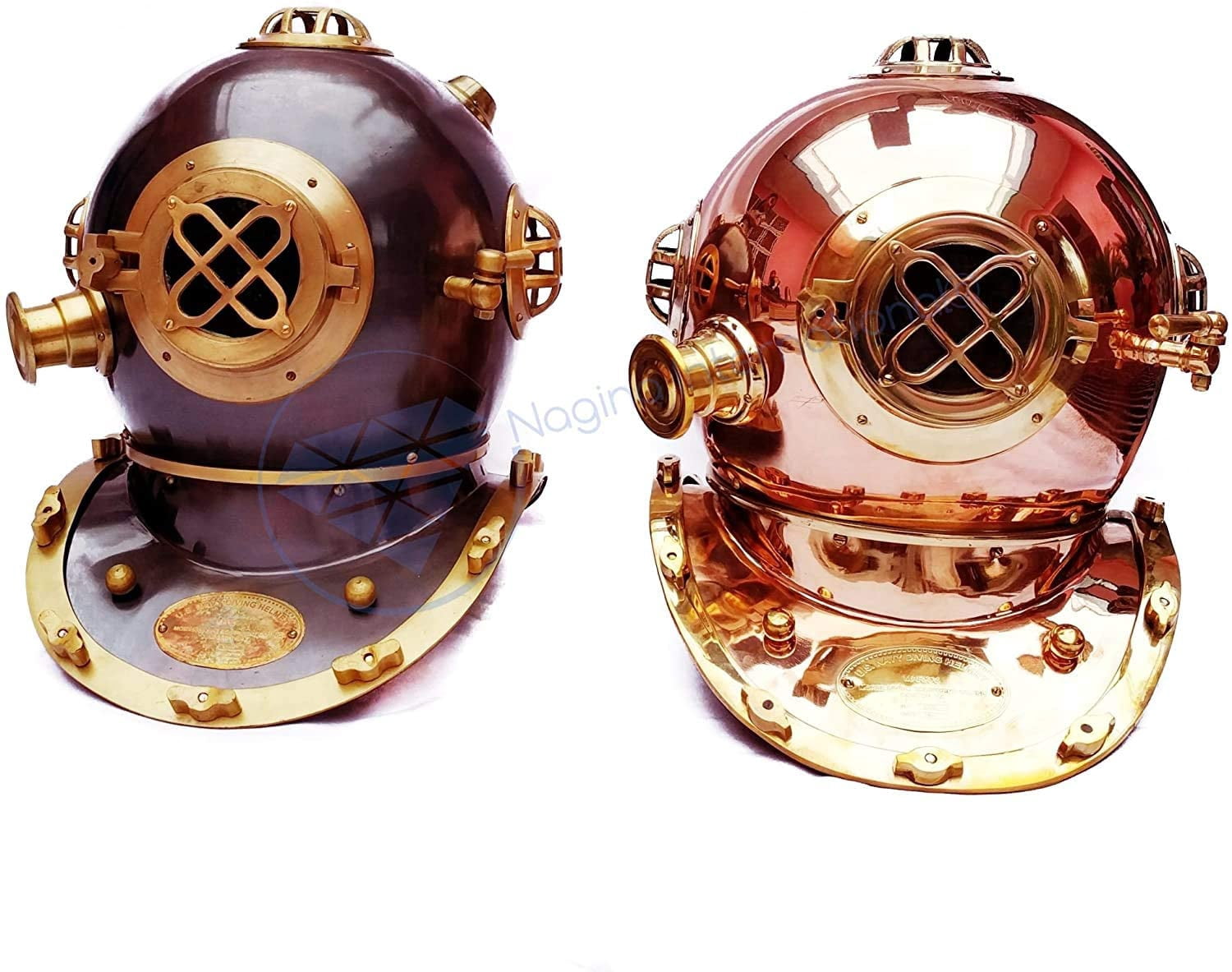 18" Scuba Diving Nautical Helmet | Maritime Ship's Decorative Helmet ...