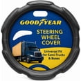 18" Semi Truck Steering Wheel Cover Non Slip Grip, Comfortable, Heavy ...