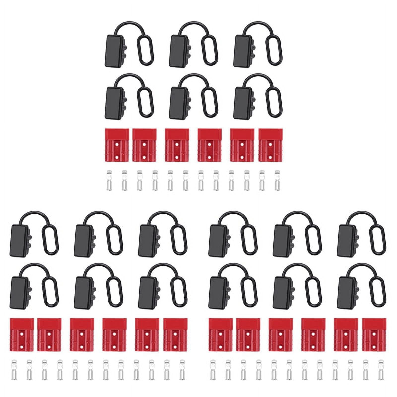 18 Sets 6-10 Gauge Battery Quick Connector 50A 12-36V Battery Quick ...