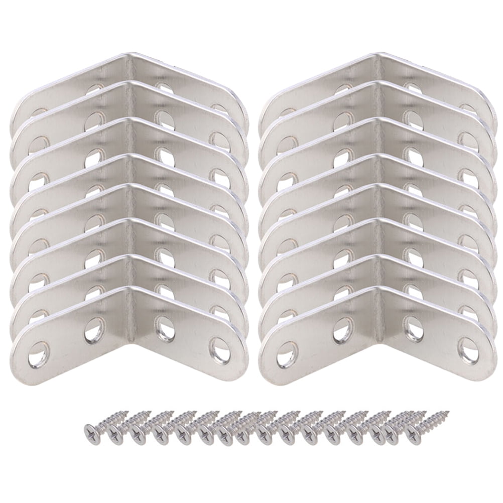 18 Sets Stainless Steel Corner Code Plant Stands Corner Braces Plant ...