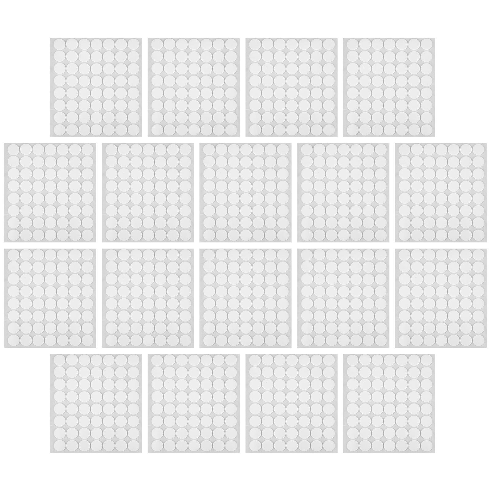 18 Sheets Dot Sticker Double-sided Stickers Sponge Adhesive Labels ...