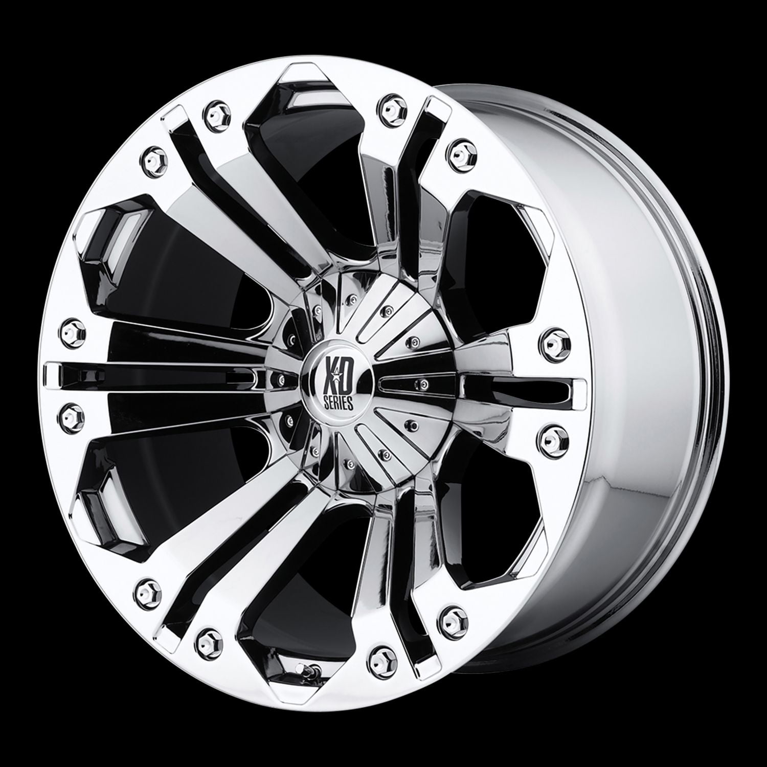 18" Silver Monster XD778 Wheel by KMC Wheels XD77889067218 - Walmart.com