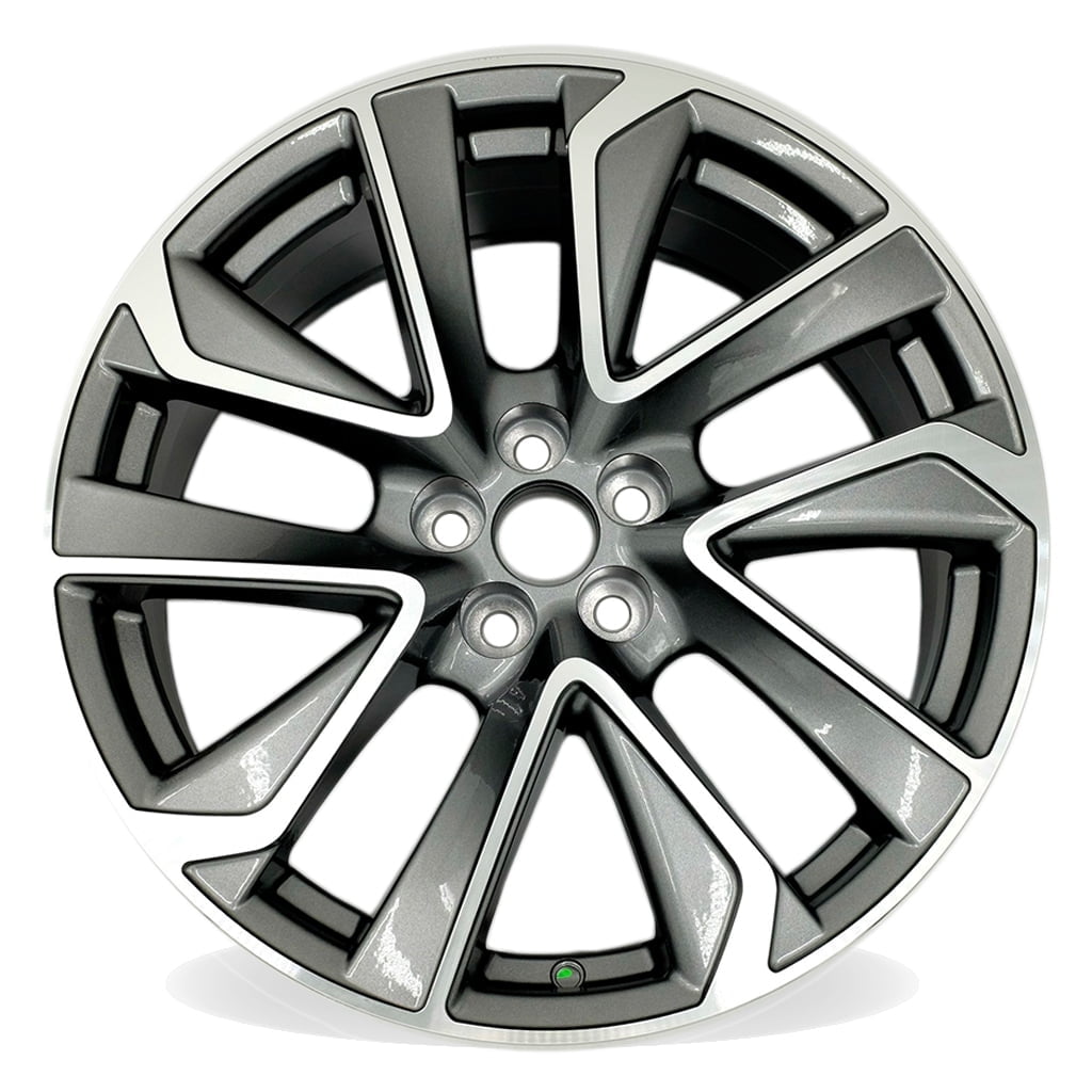 "Velospinner 18"" Single Alloy Wheel Rims, 18x8, Machined Grey, for ...