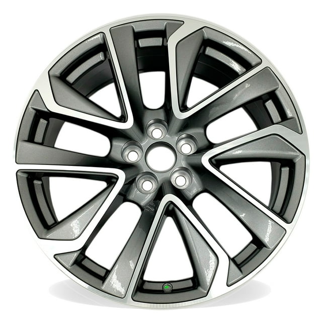 "Velospinner 18"" Single Alloy Wheel Rims, 18x8, Machined Grey, for ...