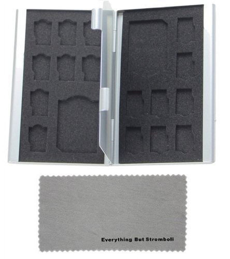 18 Slot Micro SD Micro SDHC / SD / MMC TF Memory Card Storage Box ...