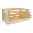Make Market, Stackable Wood Bin, 18", Unfinished for Indoor Use ...