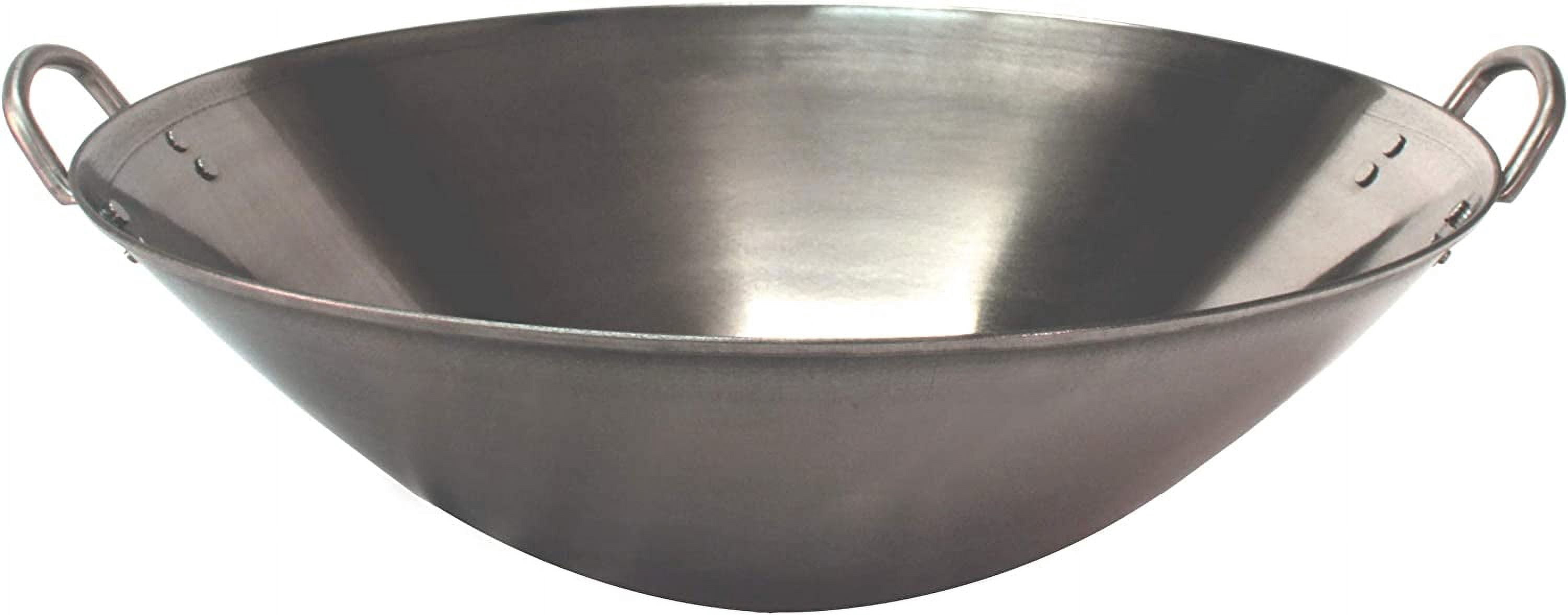 18″ Stainless Steel Wok (Induction Ready) - Walmart.com