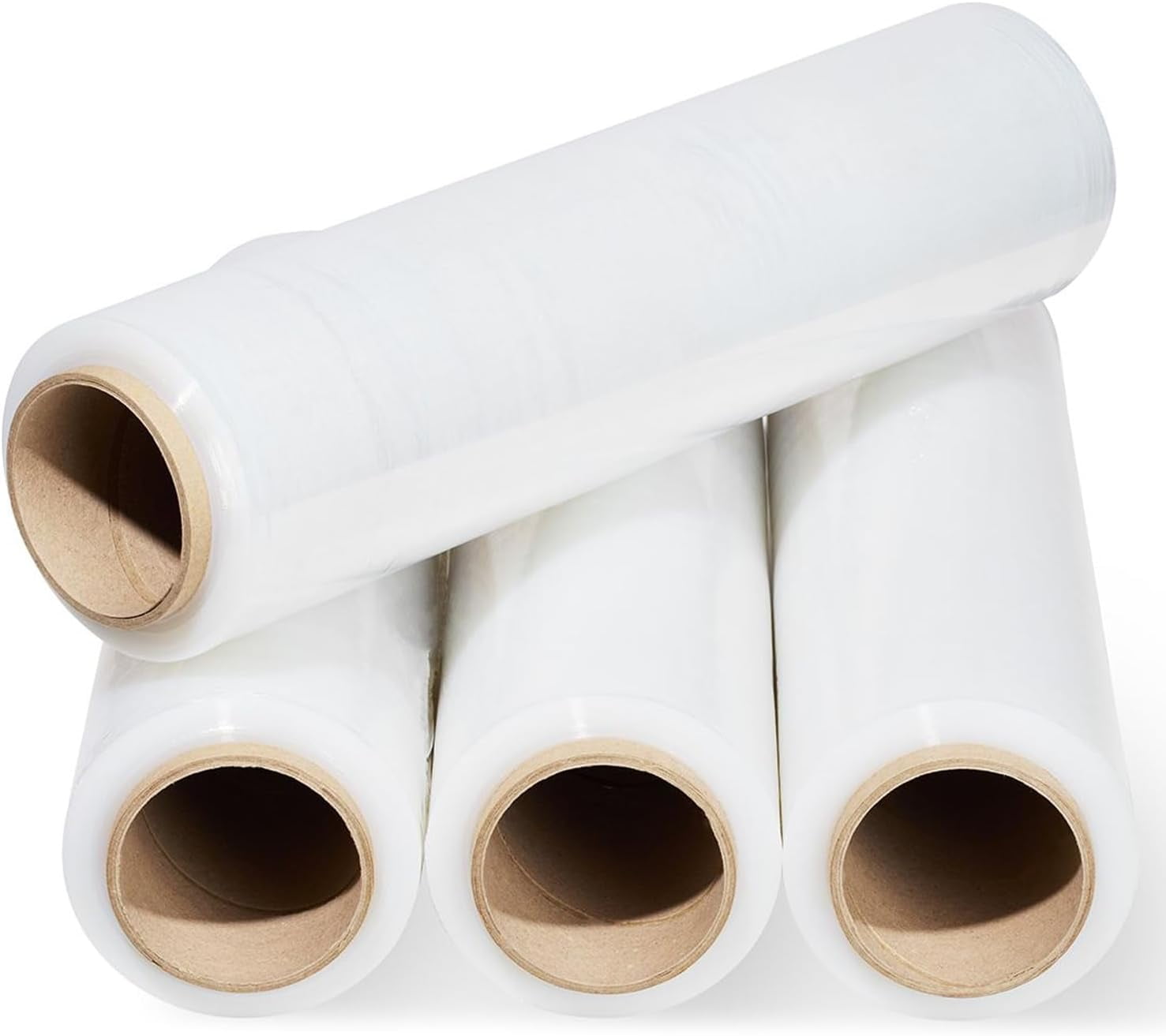 18" Stretch Wrap Film – 1200 ft, 80 Gauge Clear Plastic – Industrial ...