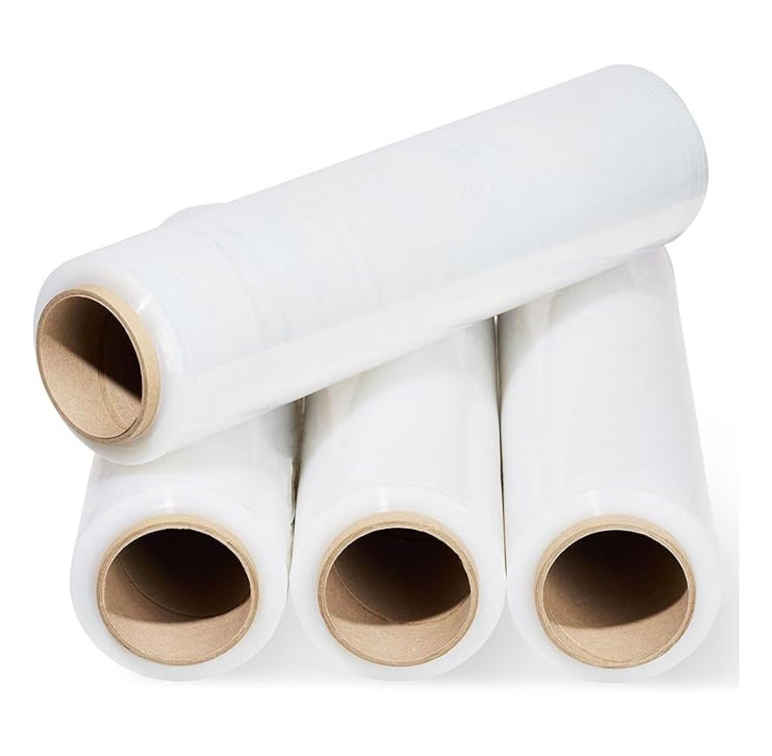 18" Stretch Wrap Film – 1200 ft, 80 Gauge Clear Plastic – Industrial ...