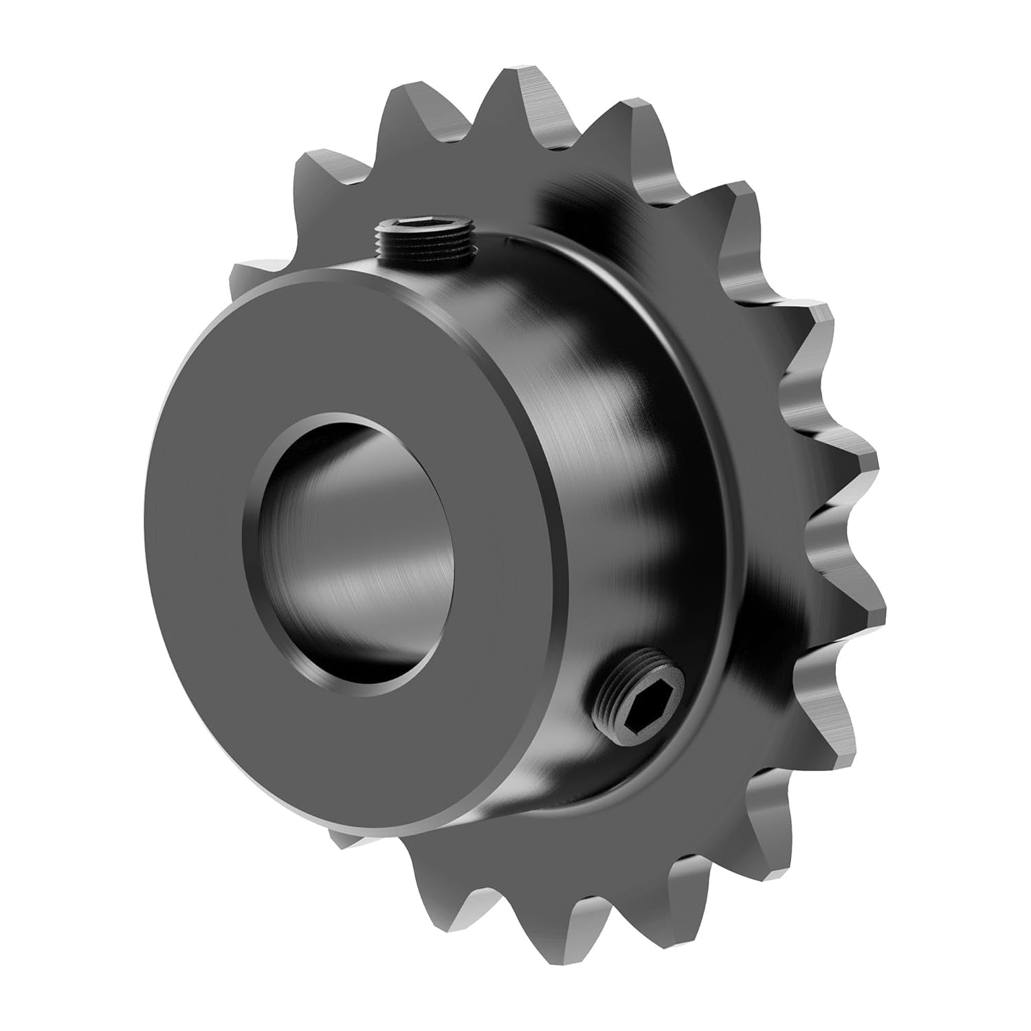 18 Tooth Roller Chain Sprocket B Type Hardened Teeth, 25 Chain Sigle ...