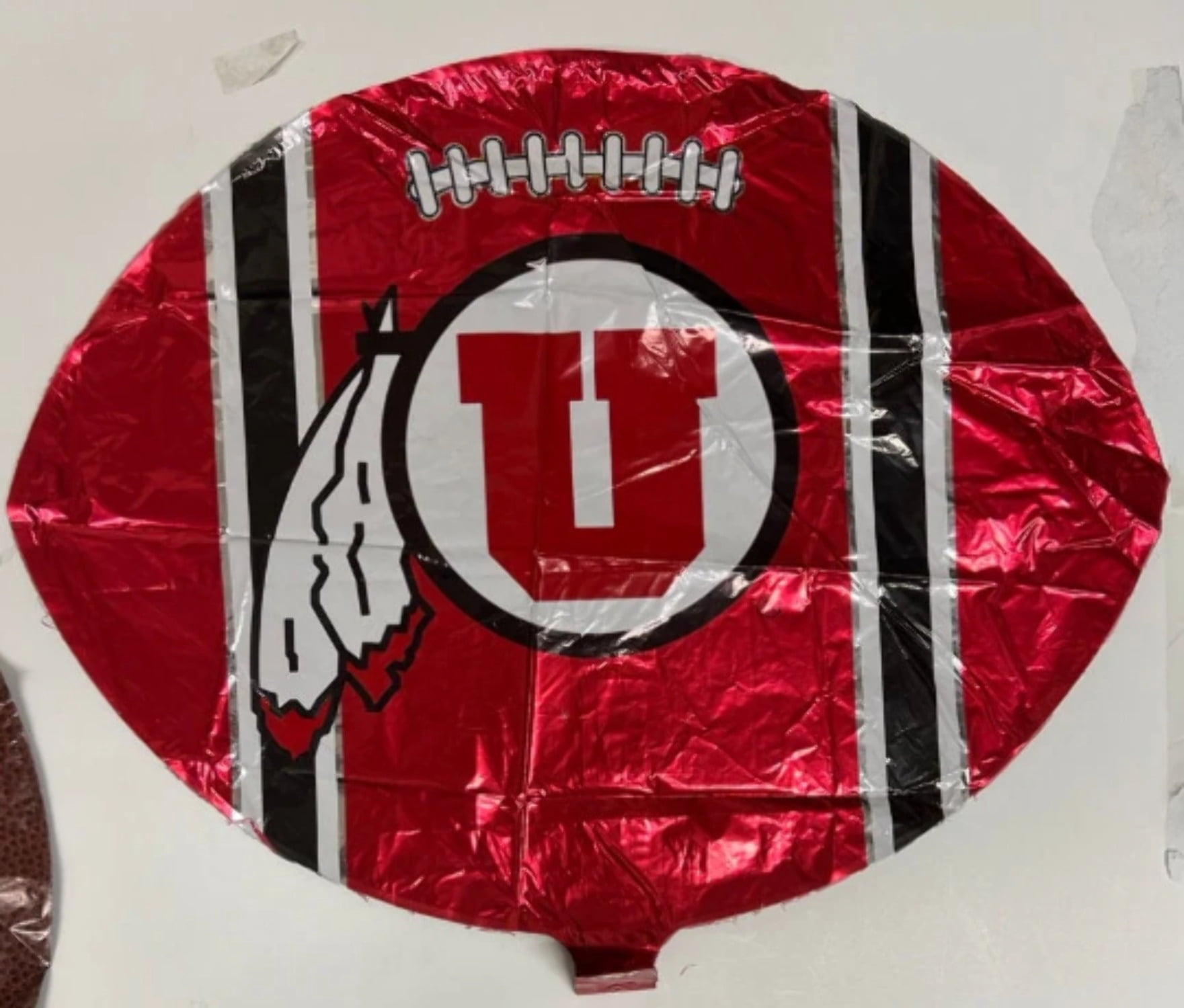 18" UTAH UTES Football Balloon Party Supplies Decorations Foil Mylar ...