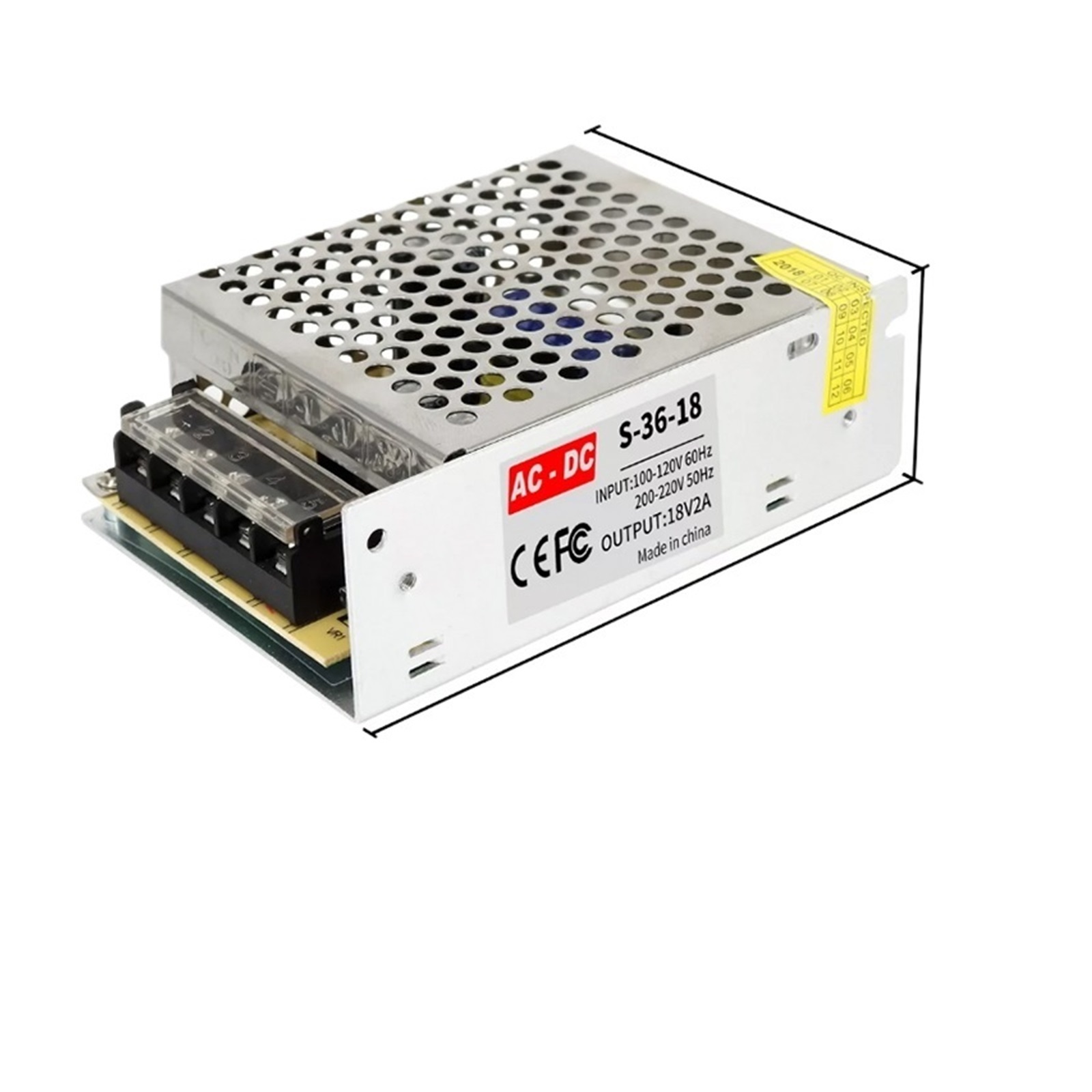 18 V Switching Power Supply Light Transformer AC To DC 18V 1A 2A 3A 5A ...