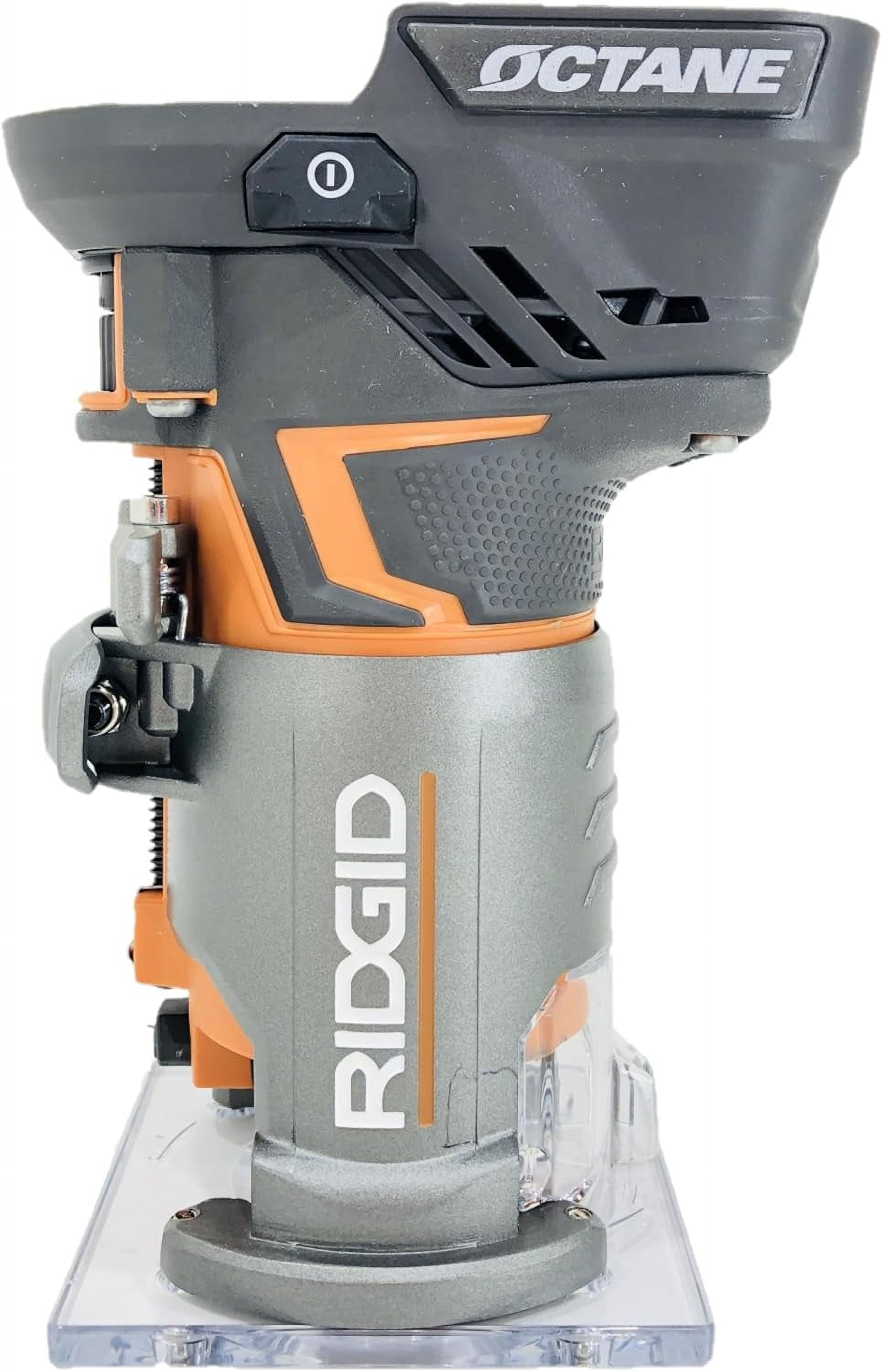 18-Volt OCTANE™ Cordless Brushless Compact Fixed Base Router with 1/4 ...