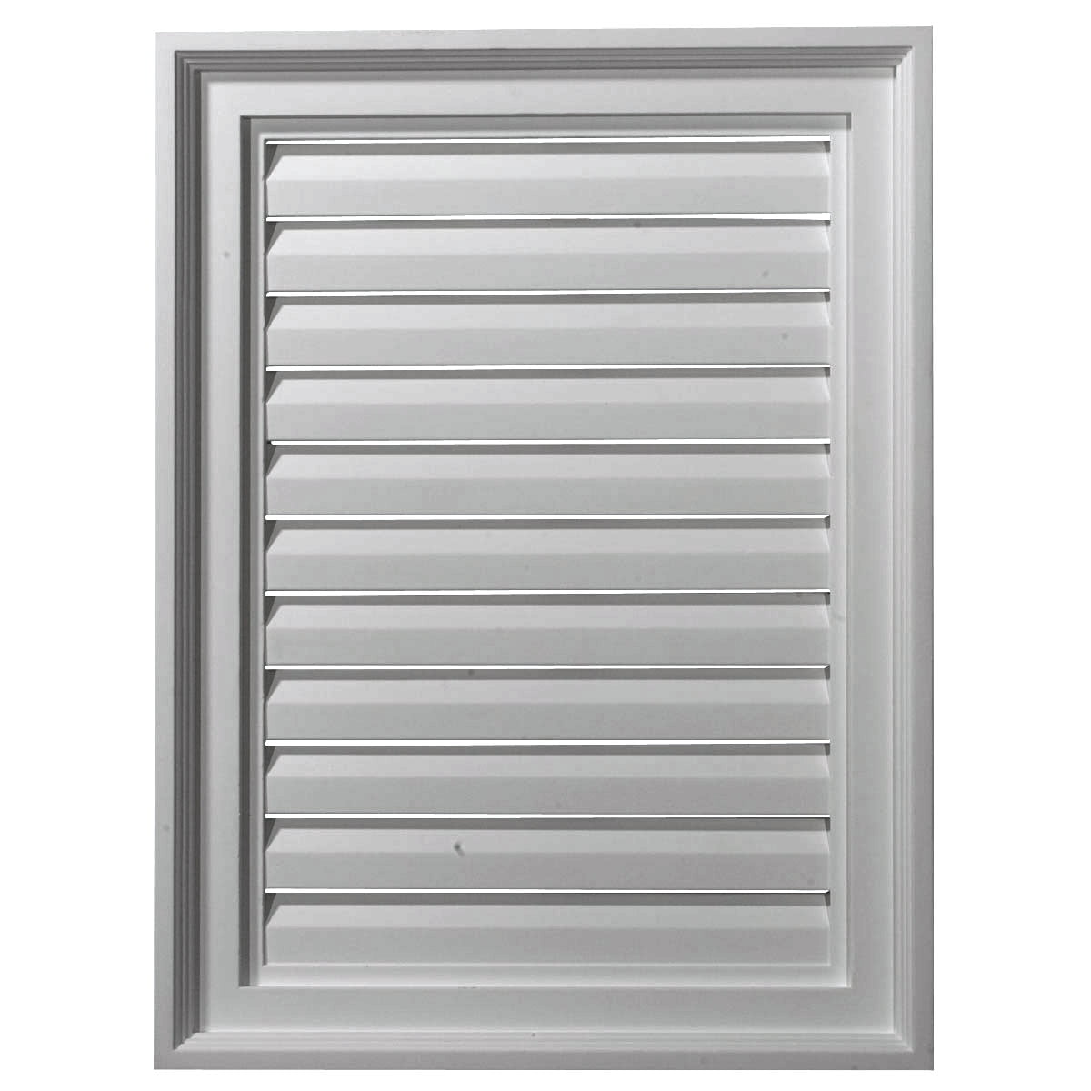 18"W x 24"H x 2 1/8"P, Vertical Gable Vent Louver, Functional - Walmart.com