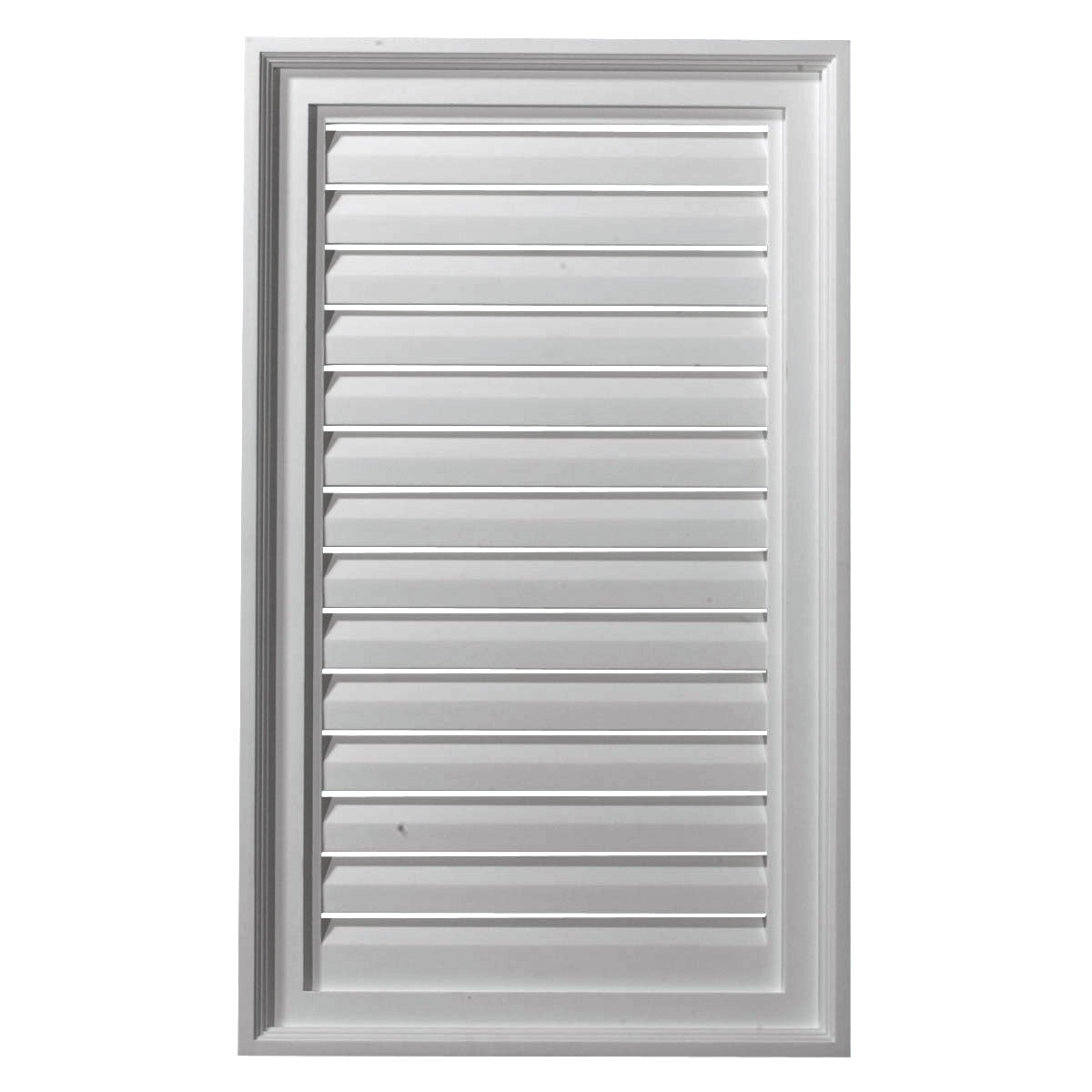 18"W x 27"H Rectangle Urethane Gable Vent Louver, Functional - Walmart.com