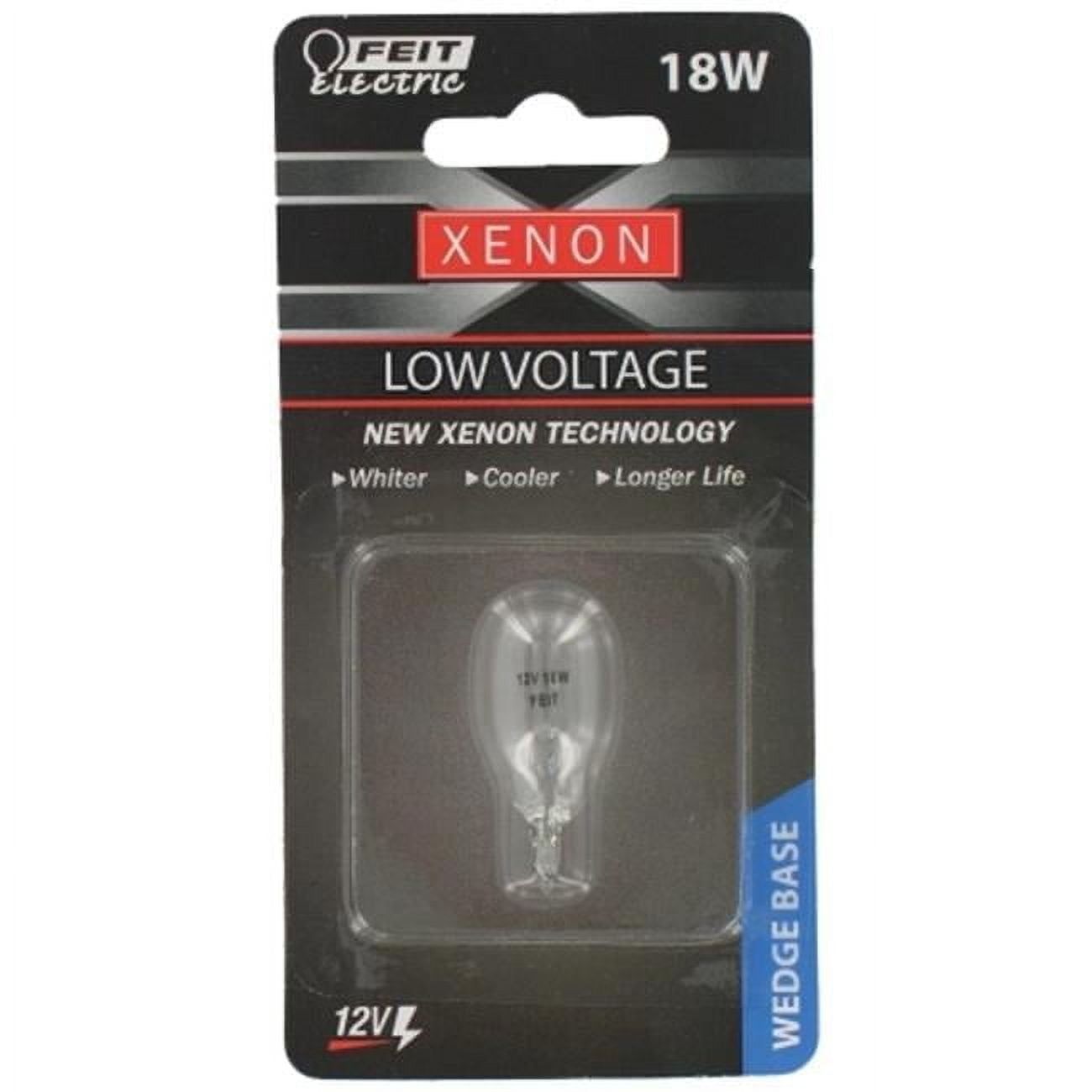 18 Watt T5 Clear Wedgebase Xenon Halogen Bulb 18W T5 Clear Wedgebase ...