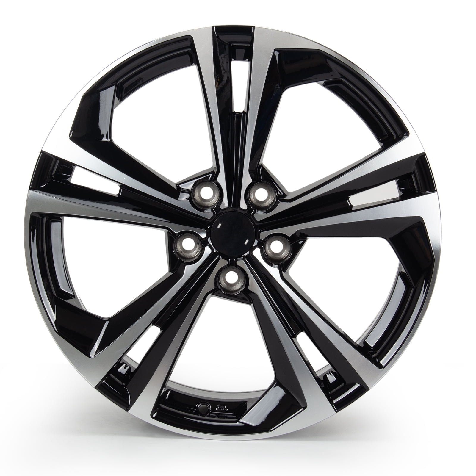 18" Wheel Rim 18x7.5-inch 5-Lug Machined Black, for 2020-22 Nissan ...