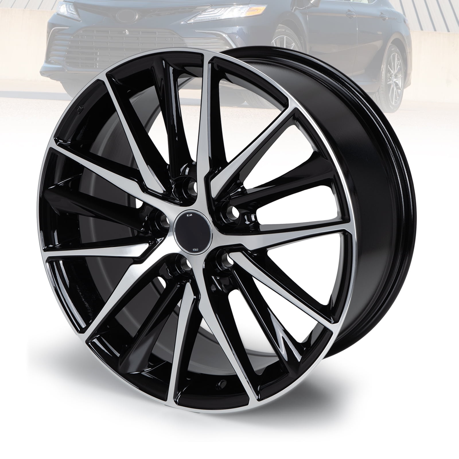 18" Wheel Rim 18x8-inch 5-Lug, for 2021-2023 Toyota Camry, Machined ...