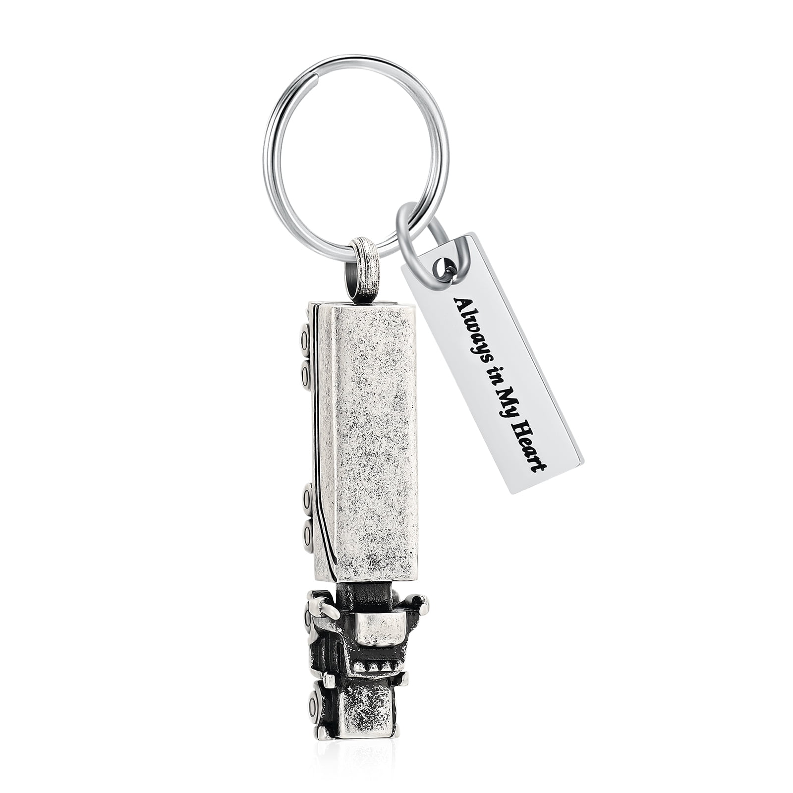 18 Wheeler Semi Truck Urn Keychain for Ashes for Women Men Memorial ...